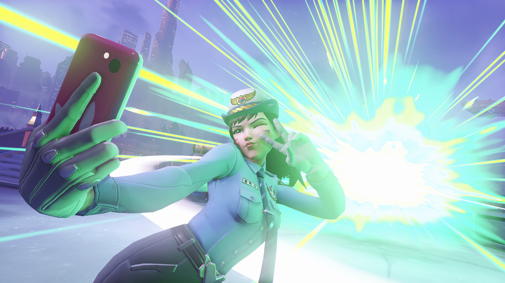 Donald Phan - D.Va - Officer D.Va Skin