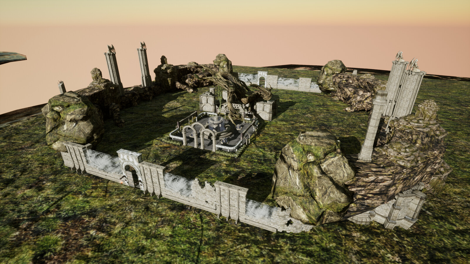 ArtStation - First BIG Unreal Engine Practice/Learning the Program