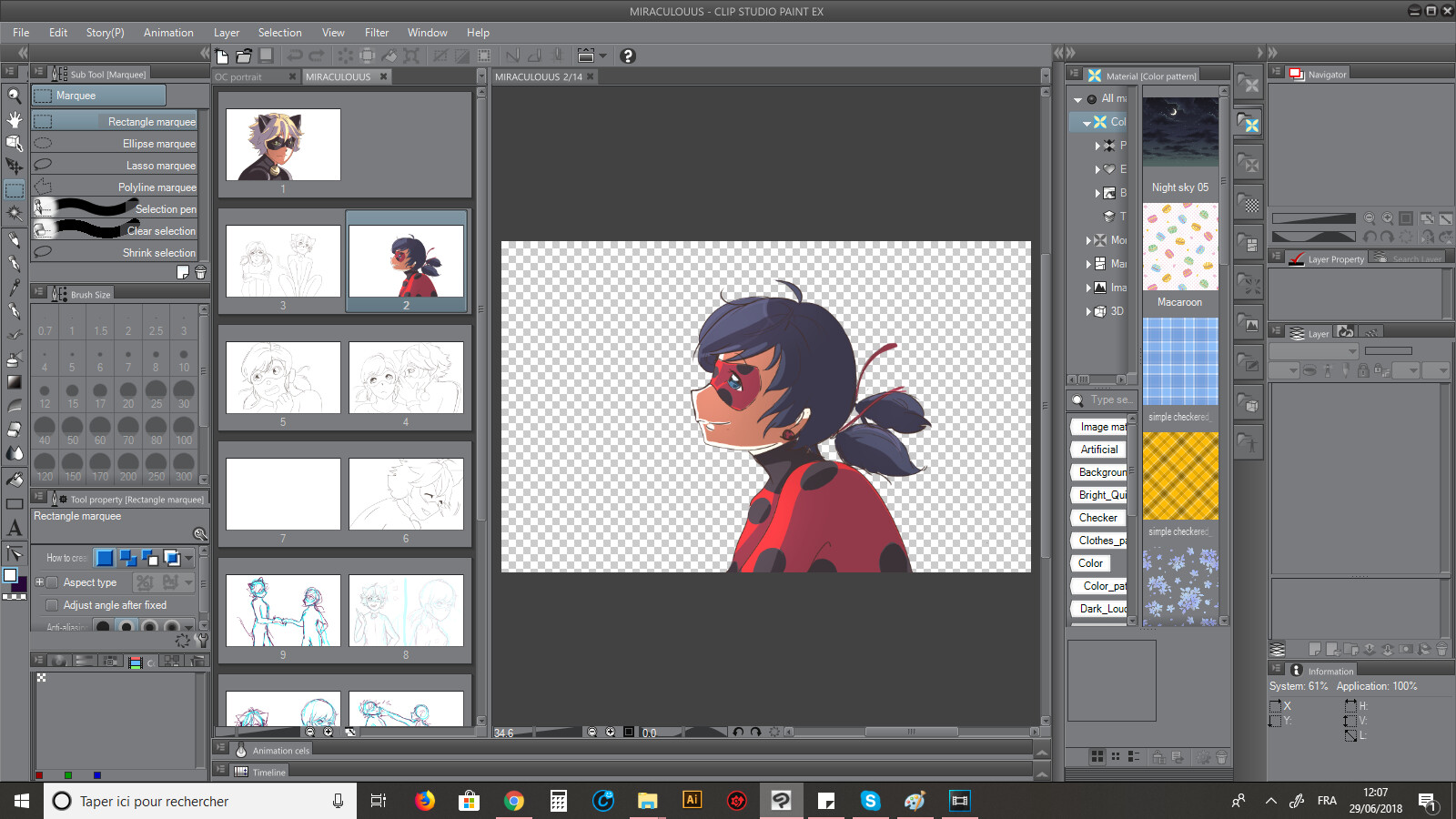 ArtStation - Miraculous ladybug project