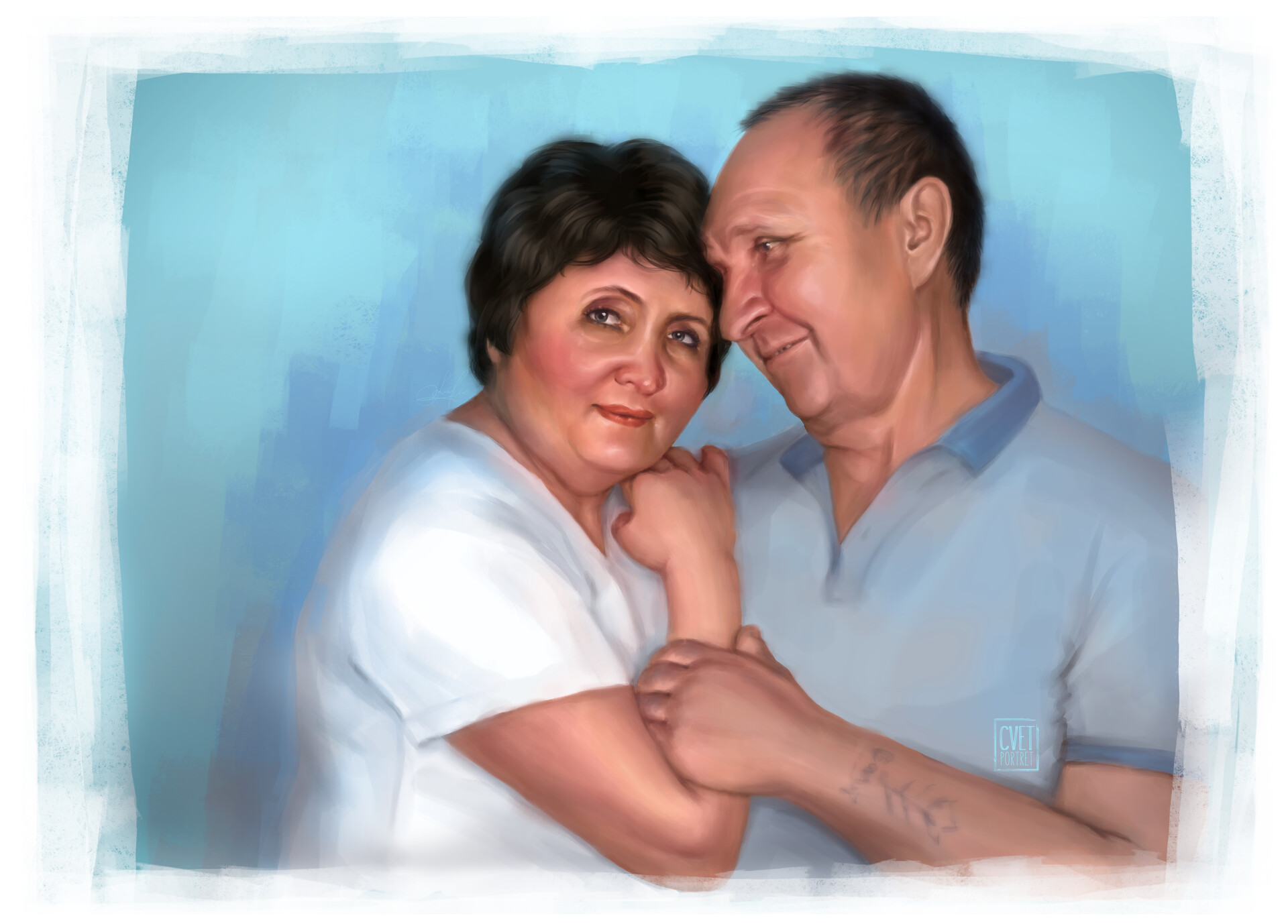 ArtStation - Parents portrait