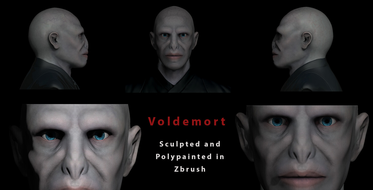 lord voldemort bust