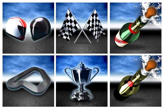 ArtStation - Racing Game Social Icons