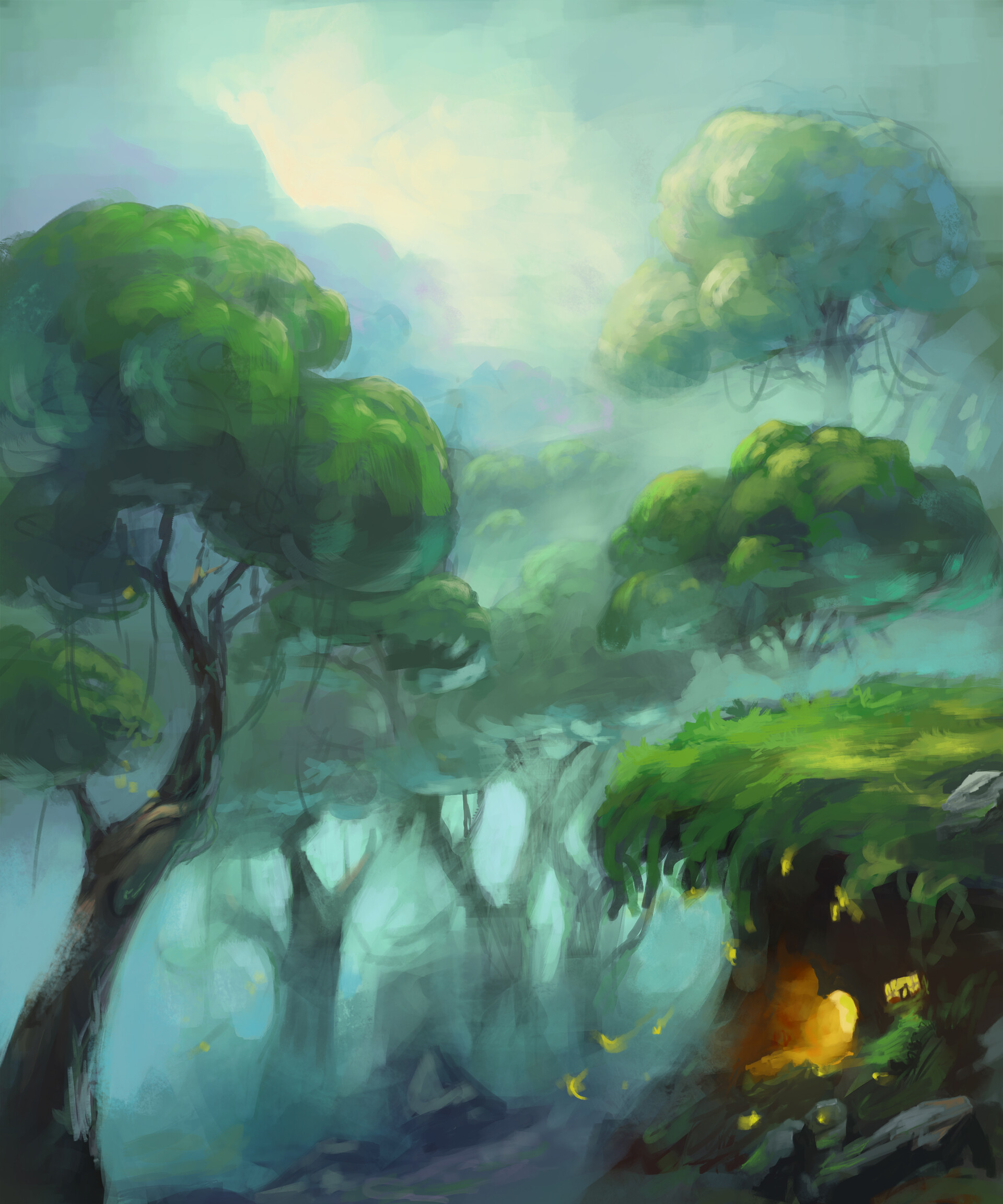 ArtStation - Enchanted Forest