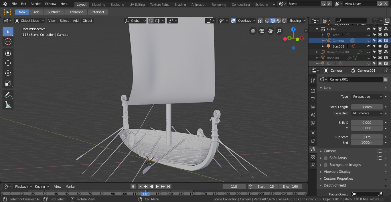 Yousef Gamal - Vikings Ship (not completed)