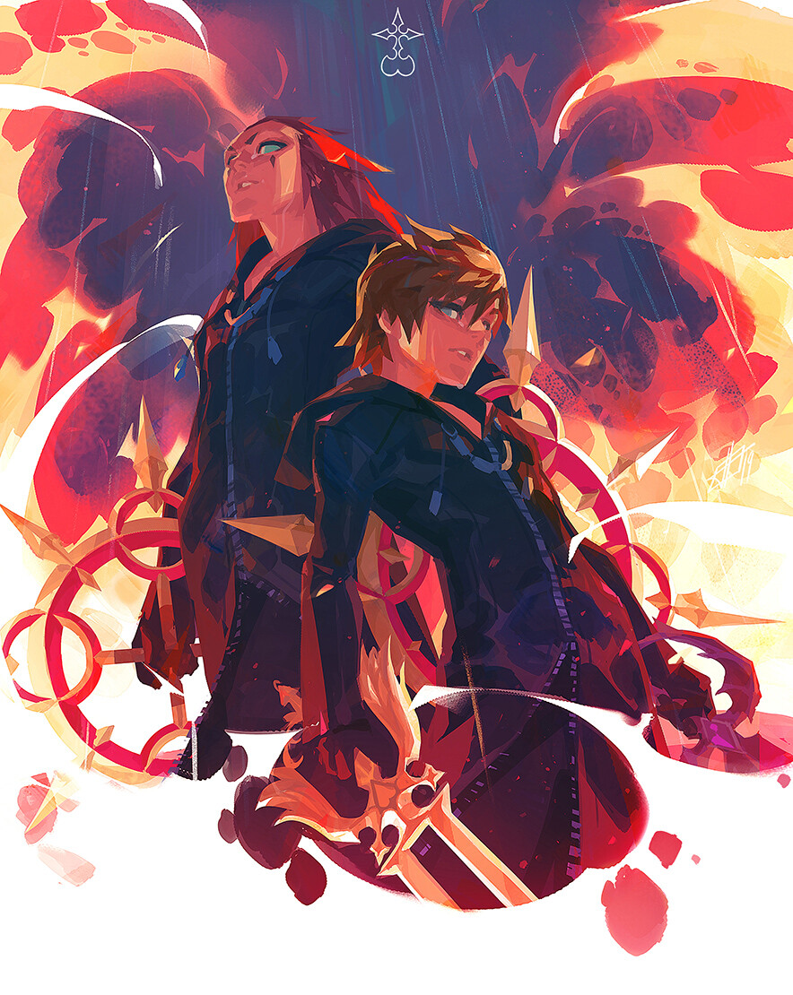 ArtStation - Axel&Roxas