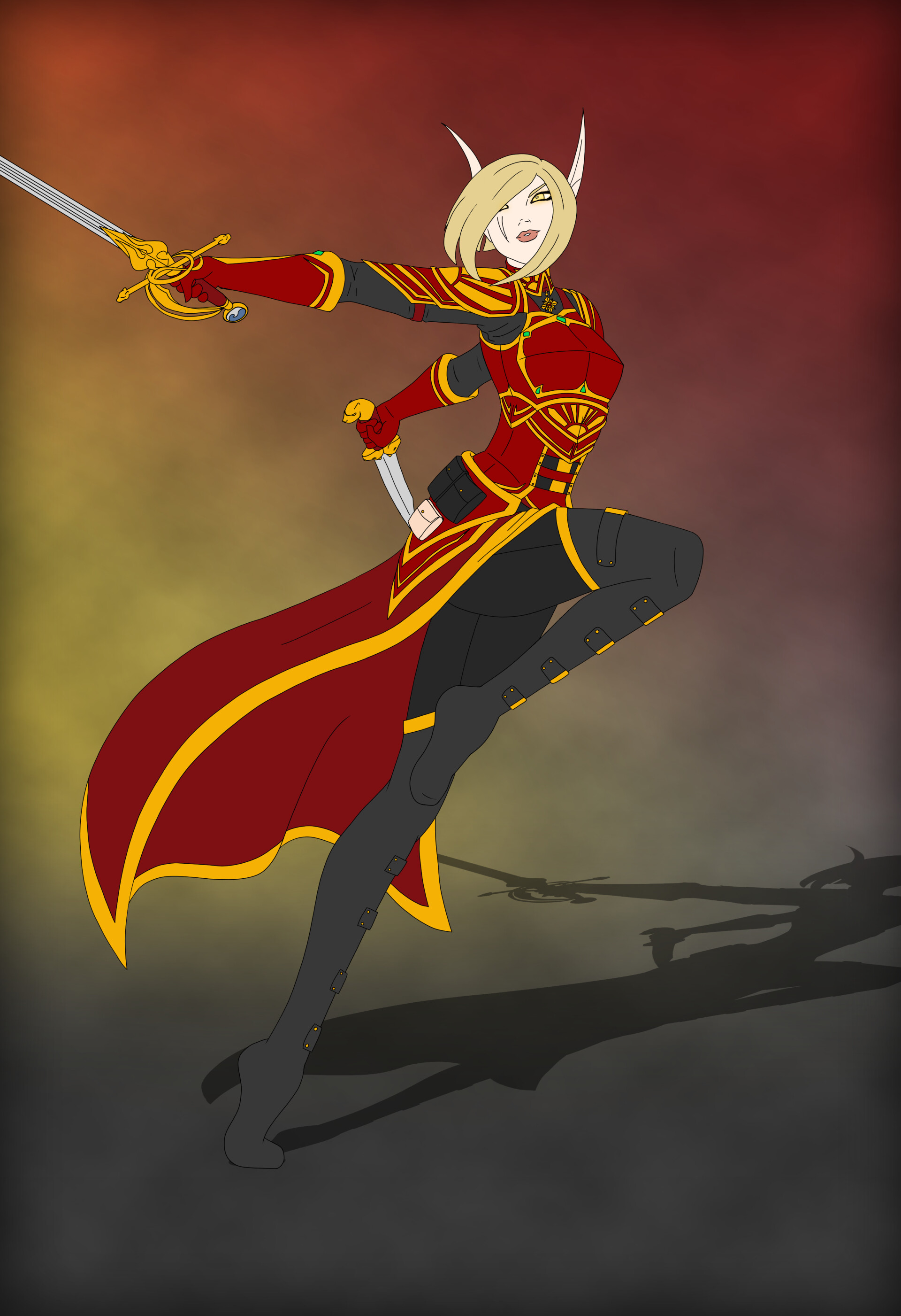 Nemhainn FV - Blood elf : Atia the blade dancer