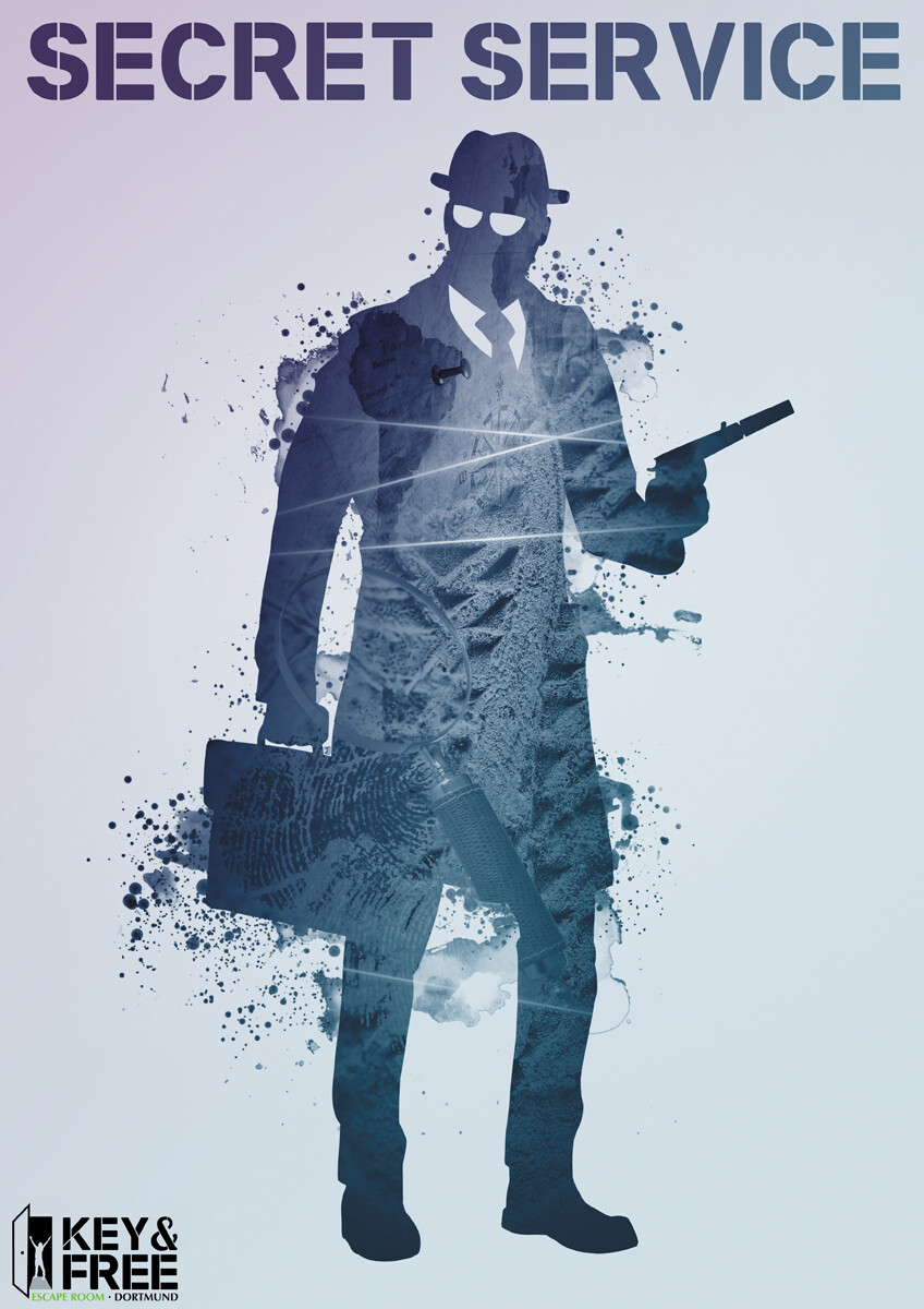 Therbis - Secret Service - Commissioned Poster