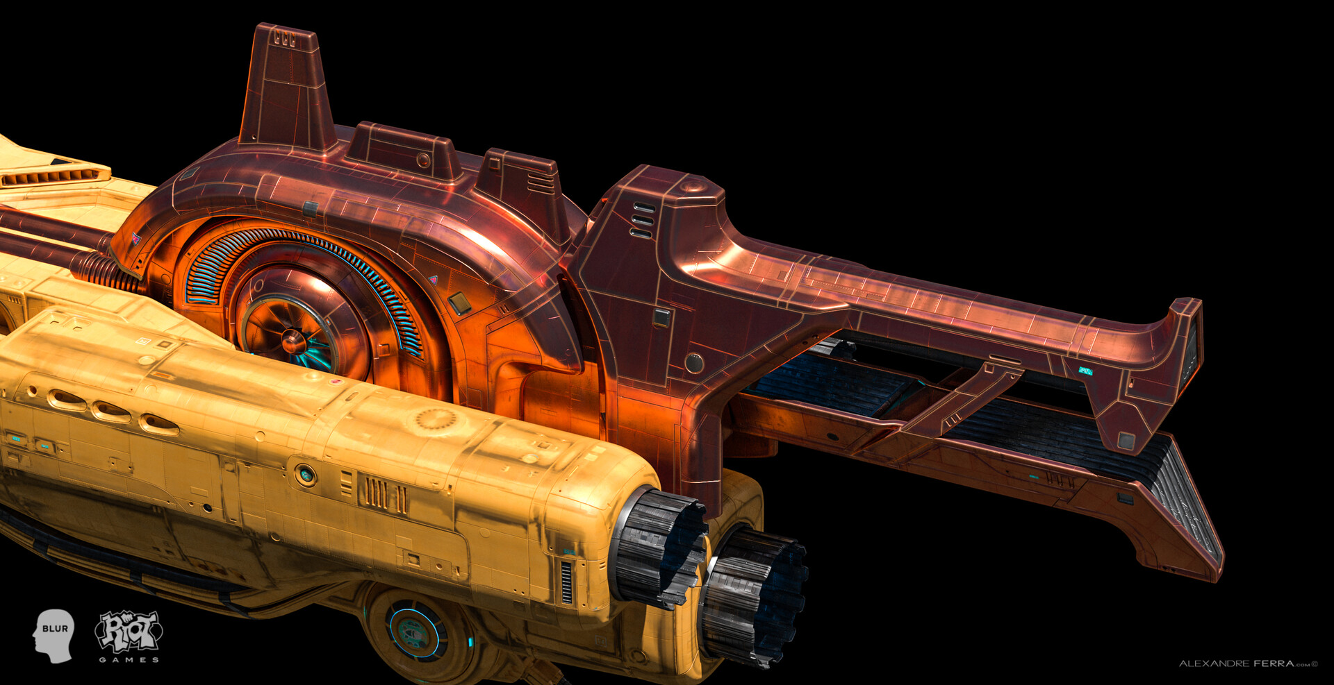 Alexandre Ferra - Morning Star Ship - League of Legend 3Welcome Aboard ...