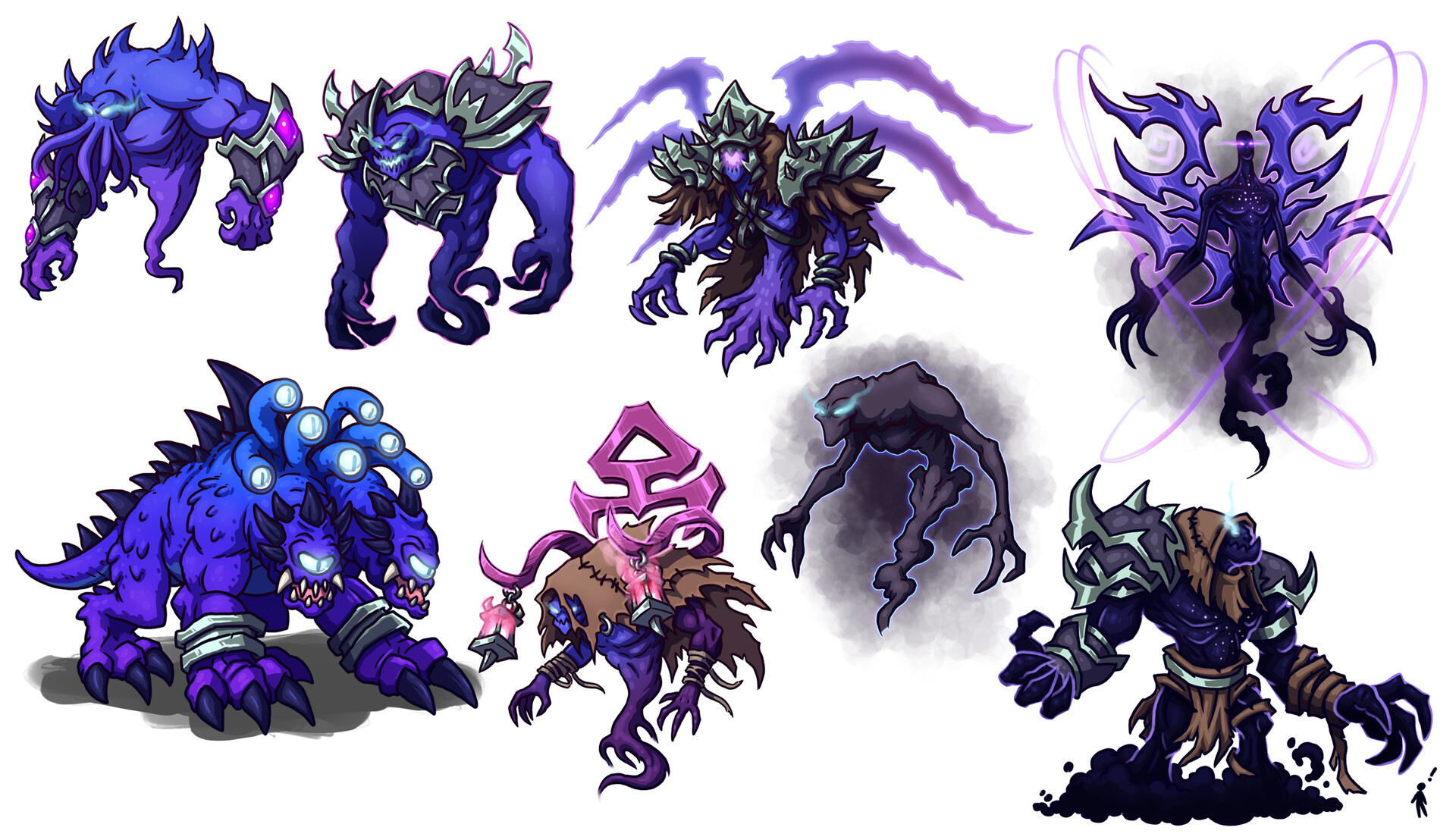 John Yakimow - WoW Fan Art | Voidwalkers