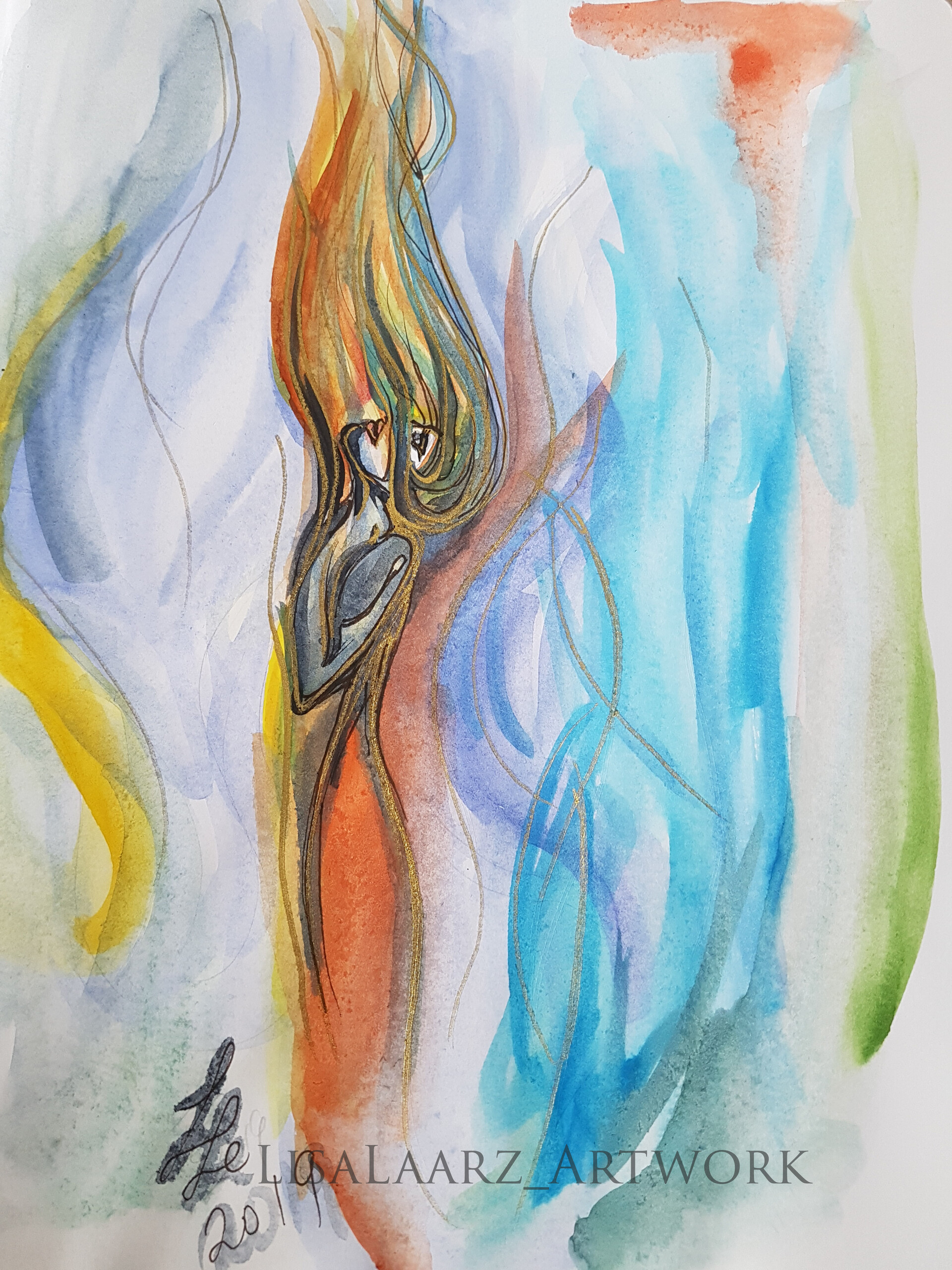 ArtStation - Drowning in colour