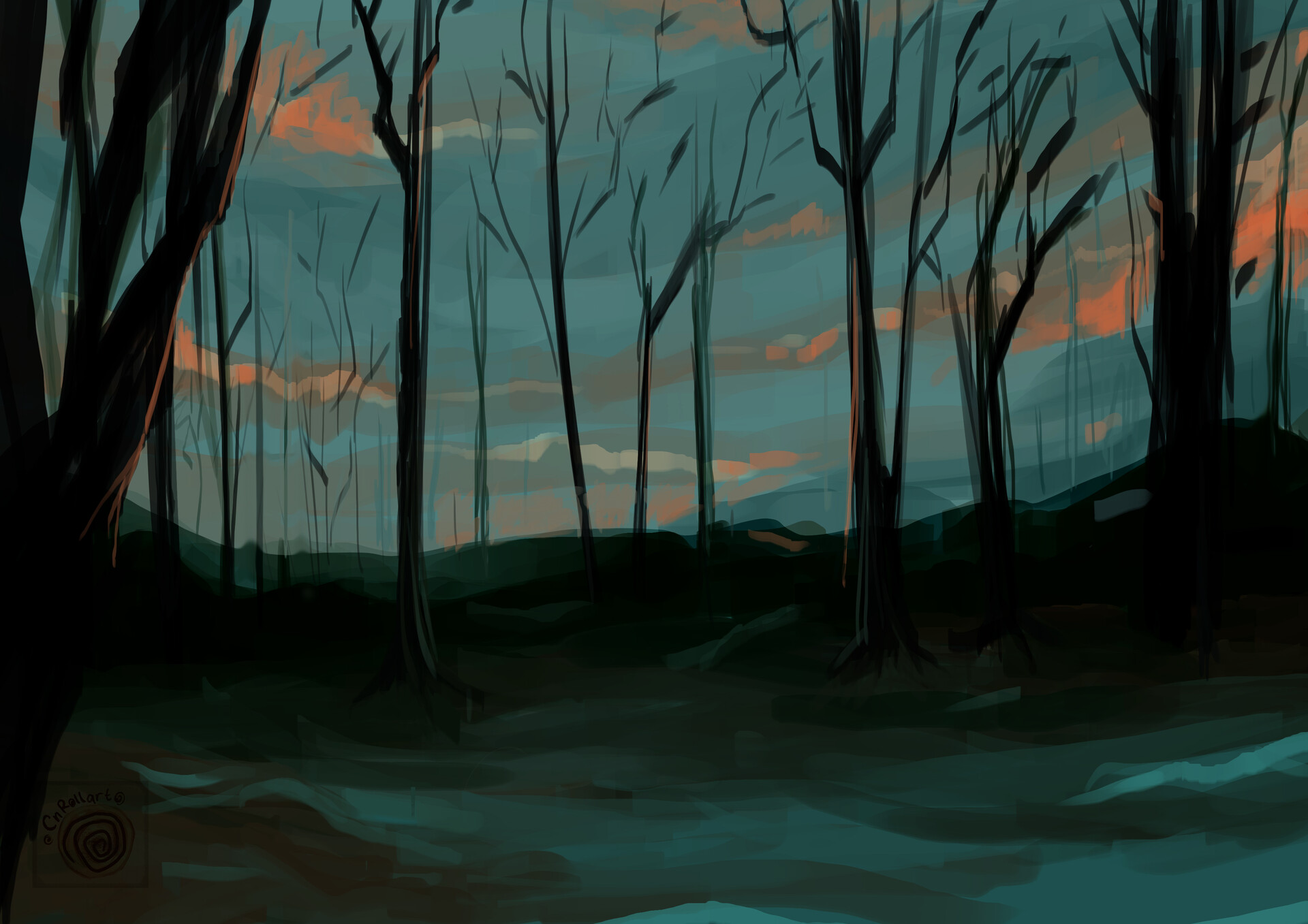 ArtStation - peaceful time