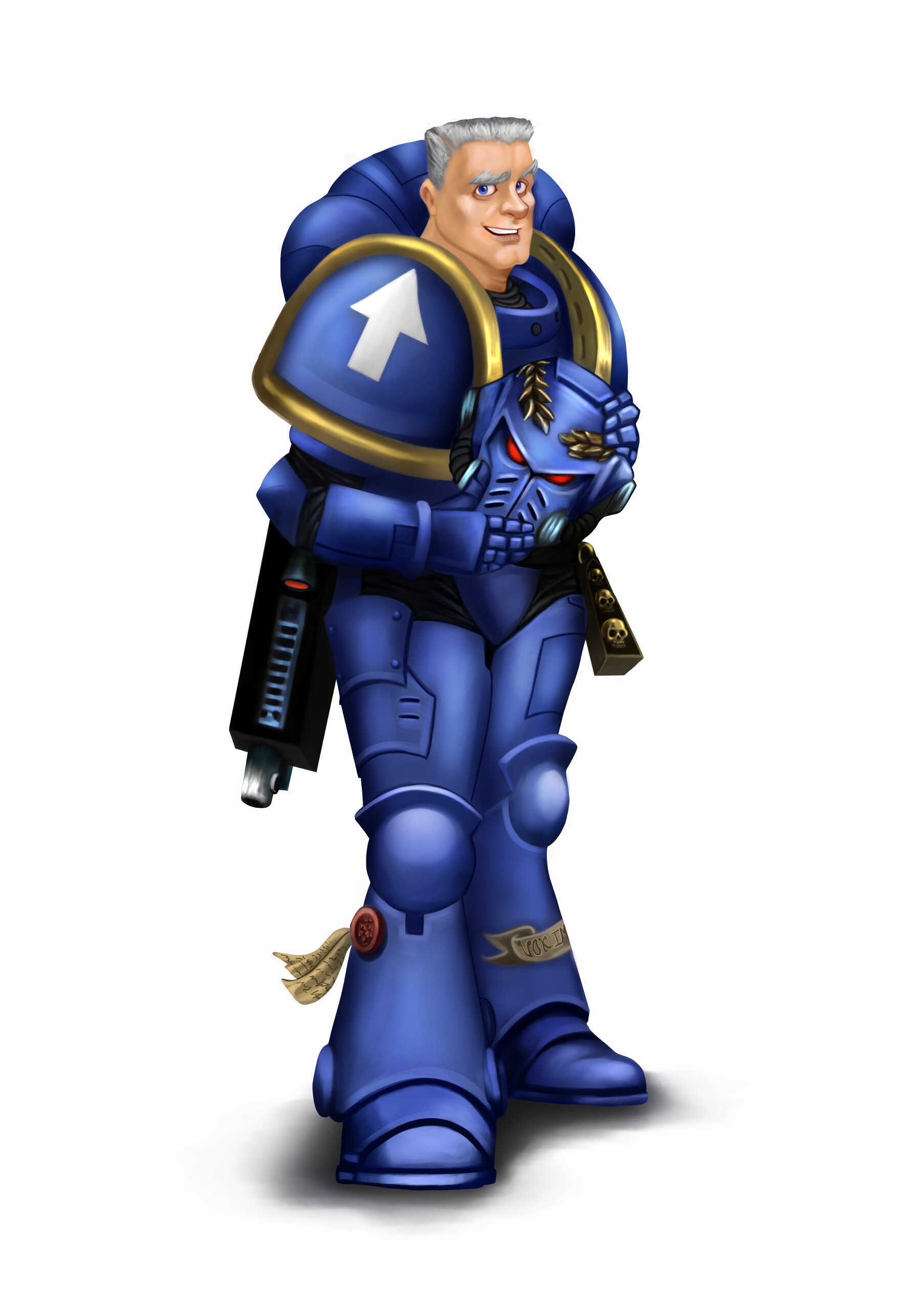 ArtStation - Primaris space marine