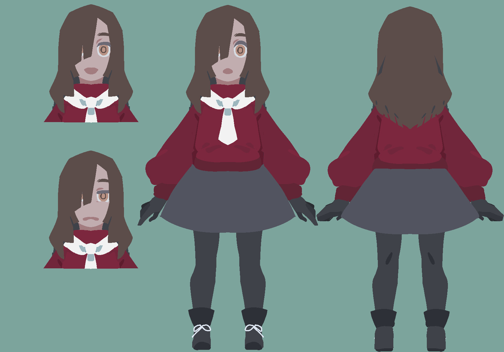 ArtStation - Character reference Sample