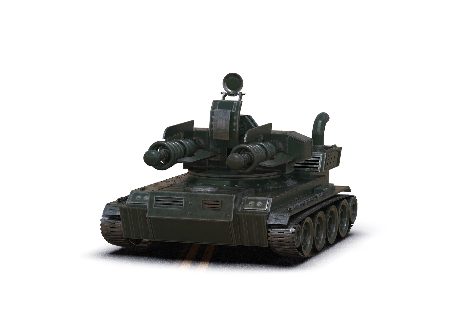 ArtStation - tesla tank