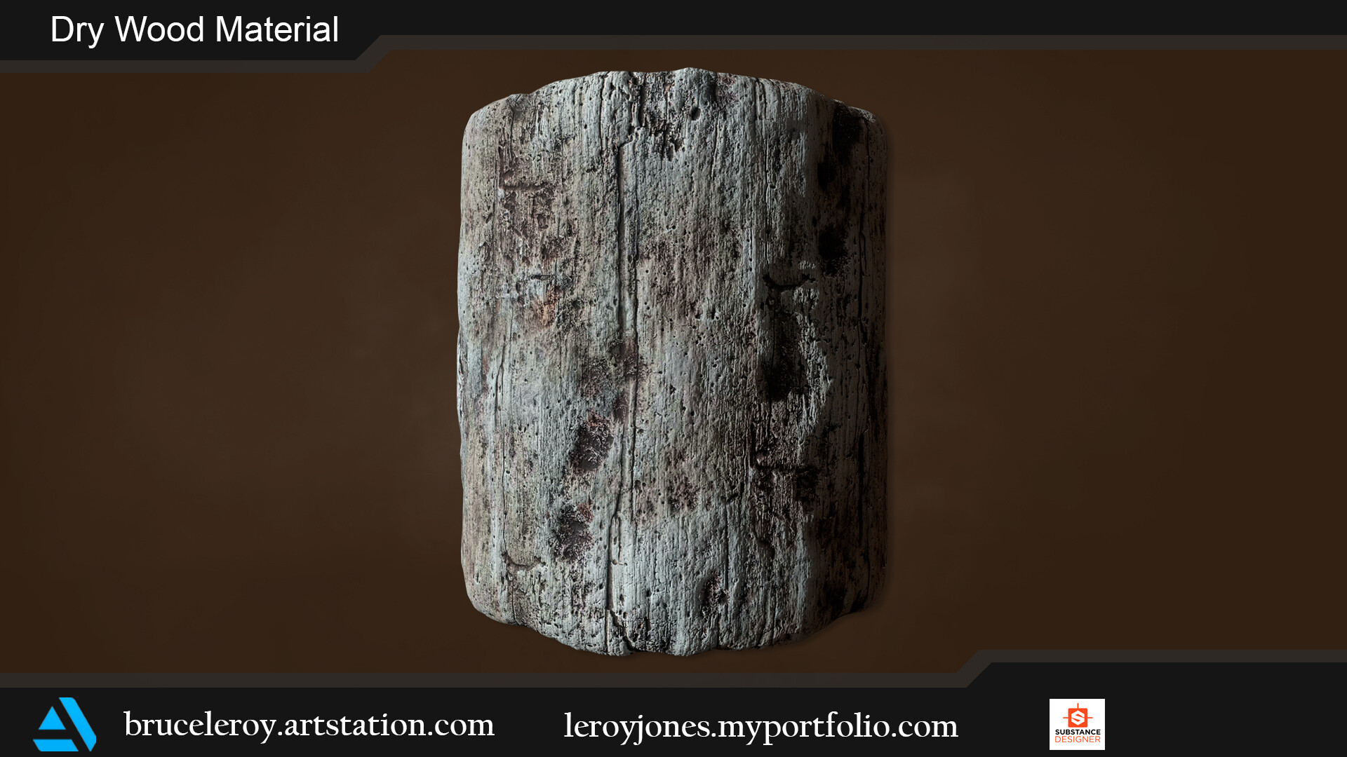ArtStation - Dry Wood Material