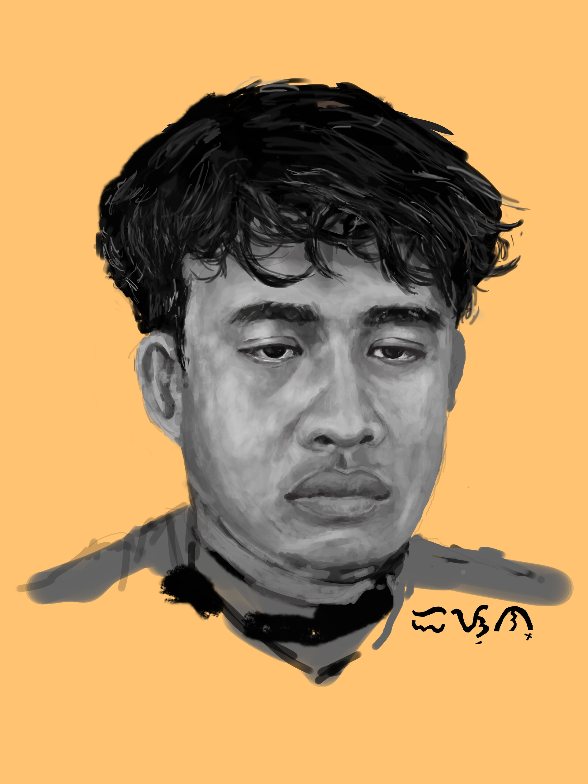 ArtStation - Old self portrait