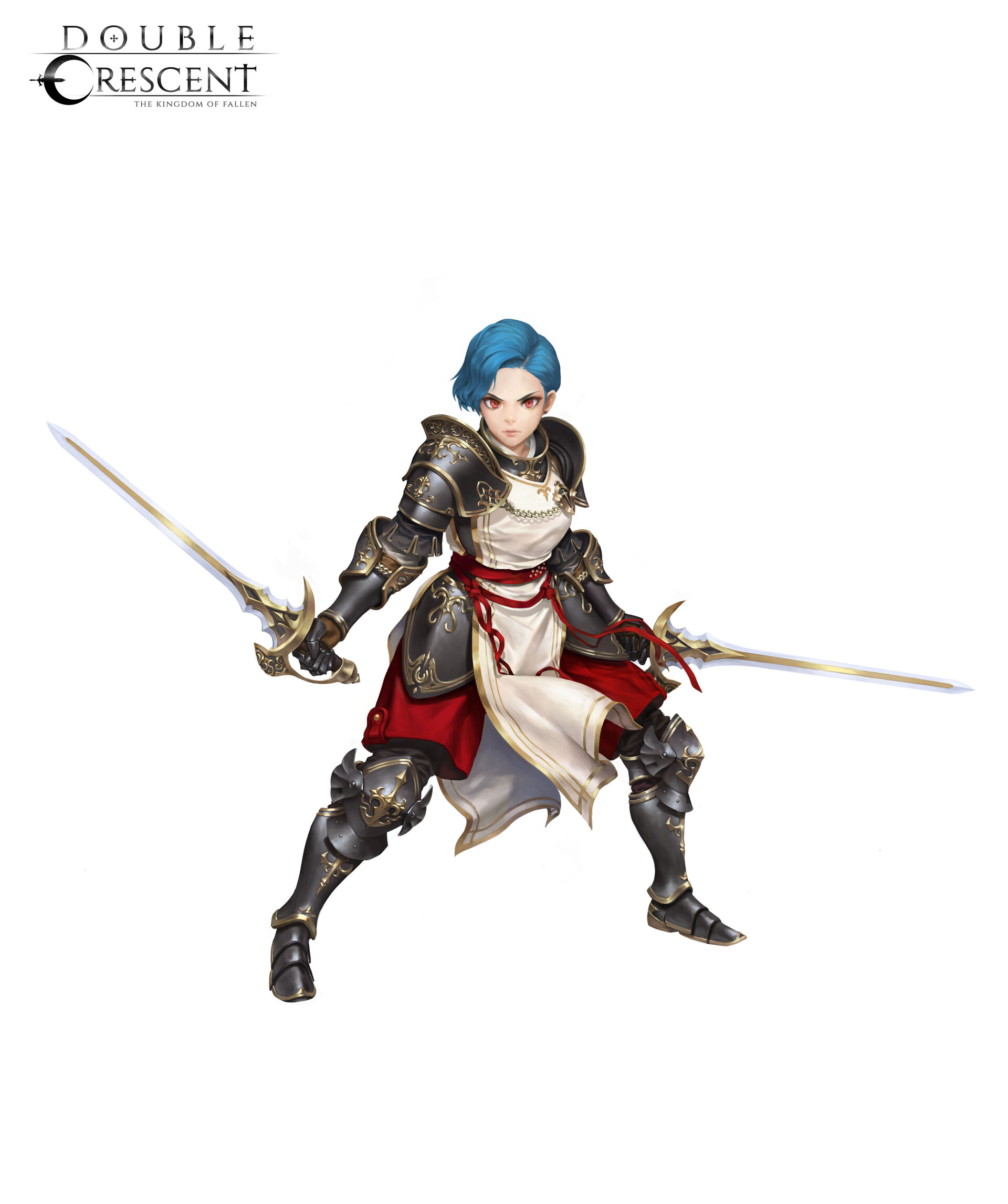 Garam Jeong (Malgam) - double sword knight