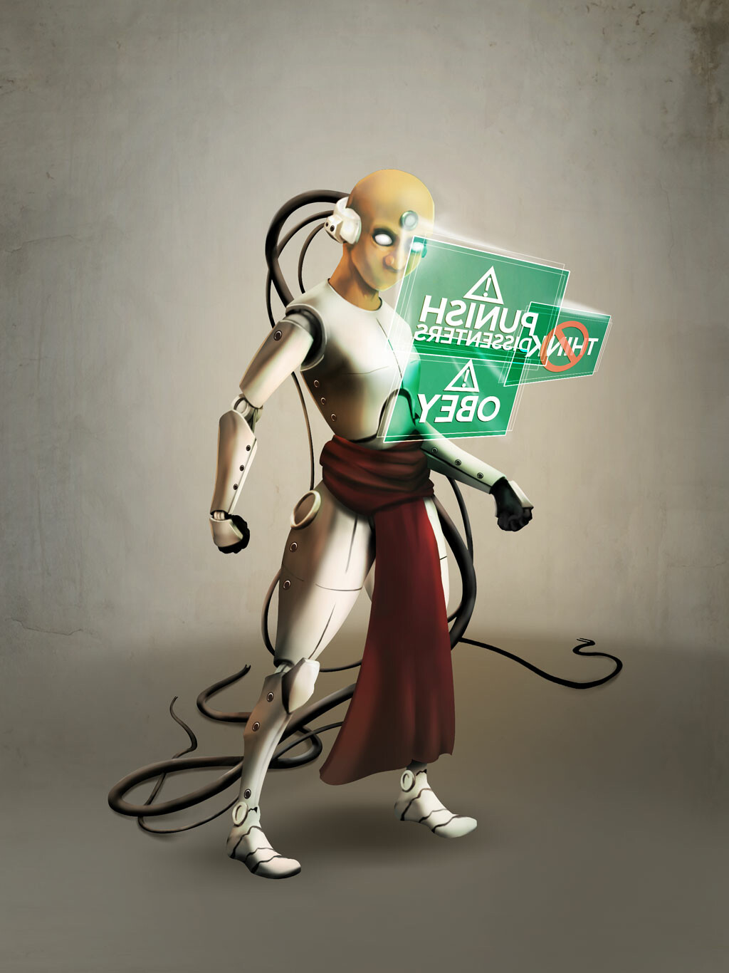 ArtStation - Evil Cyborg