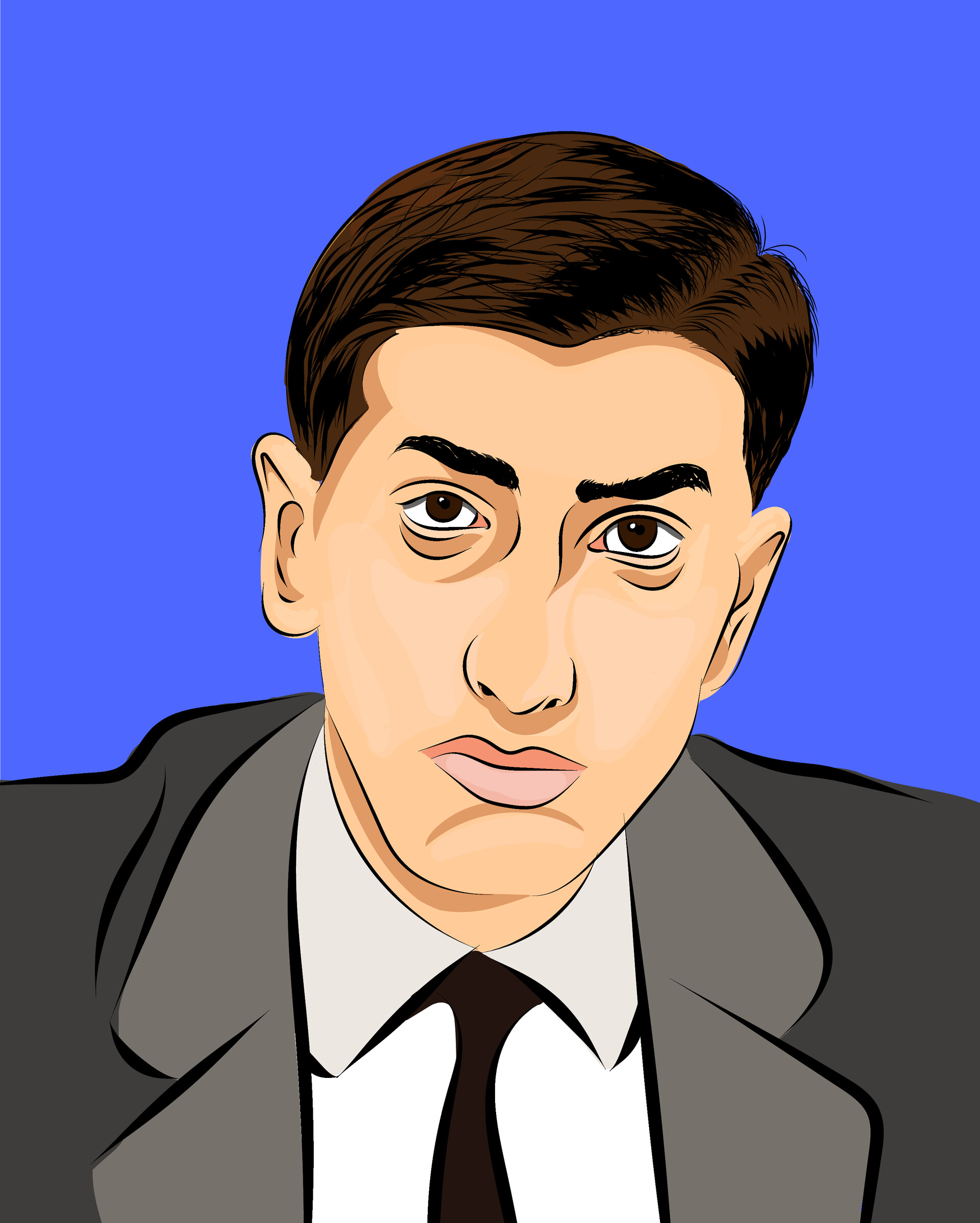 ArtStation - Portrait Bobby Fischer