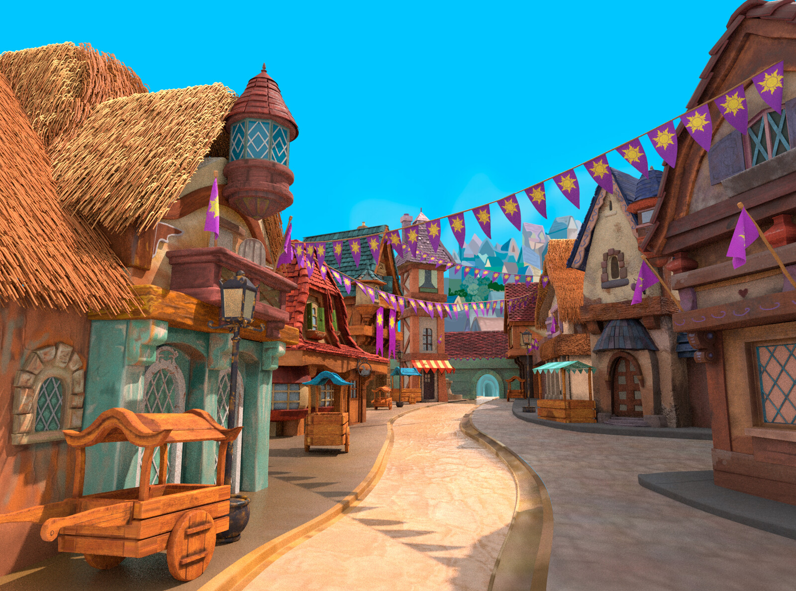 Brendan Pace - Tangled Scene Recreation