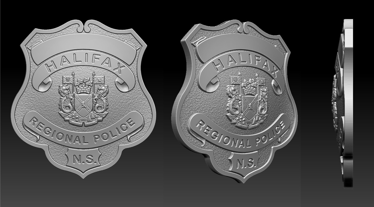 ArtStation - police badge