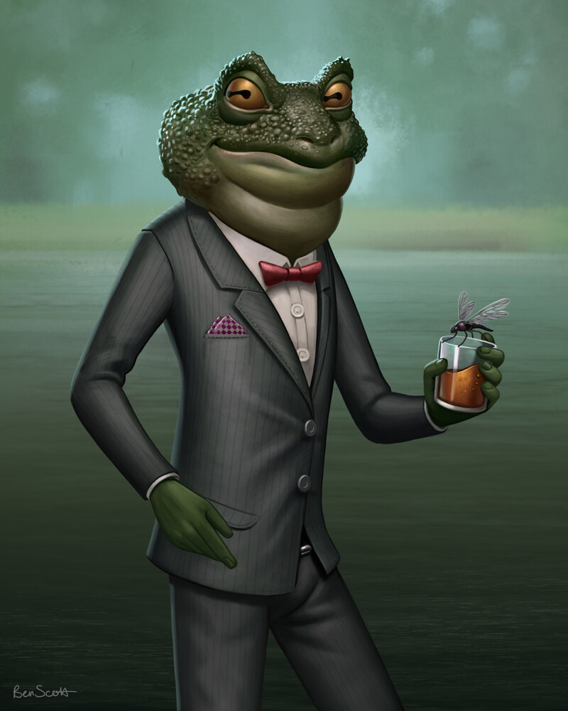 ArtStation - The Dapper Mr Toad