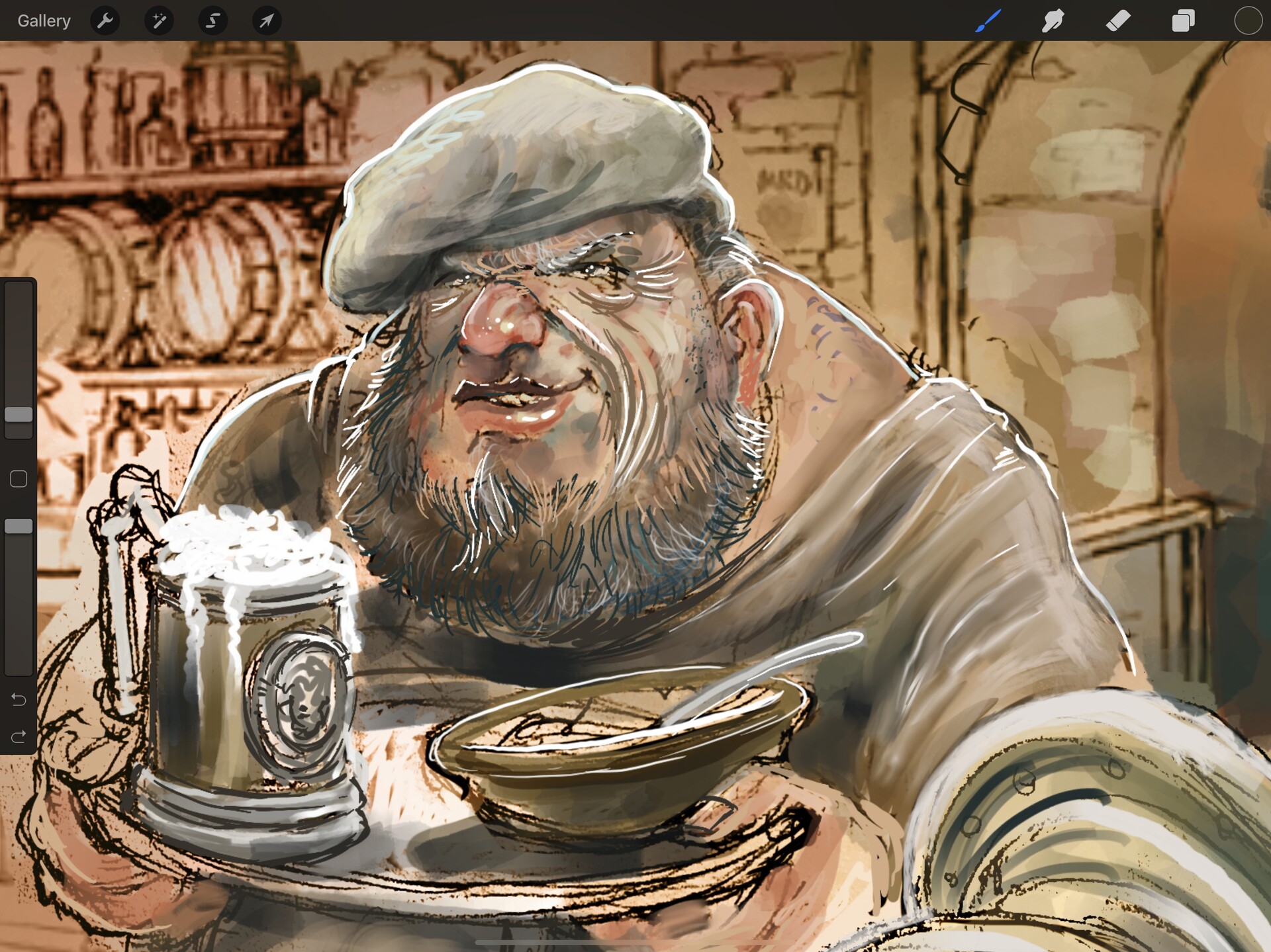 Gareth Sleightholme Hesir Wip Tavern Patrons