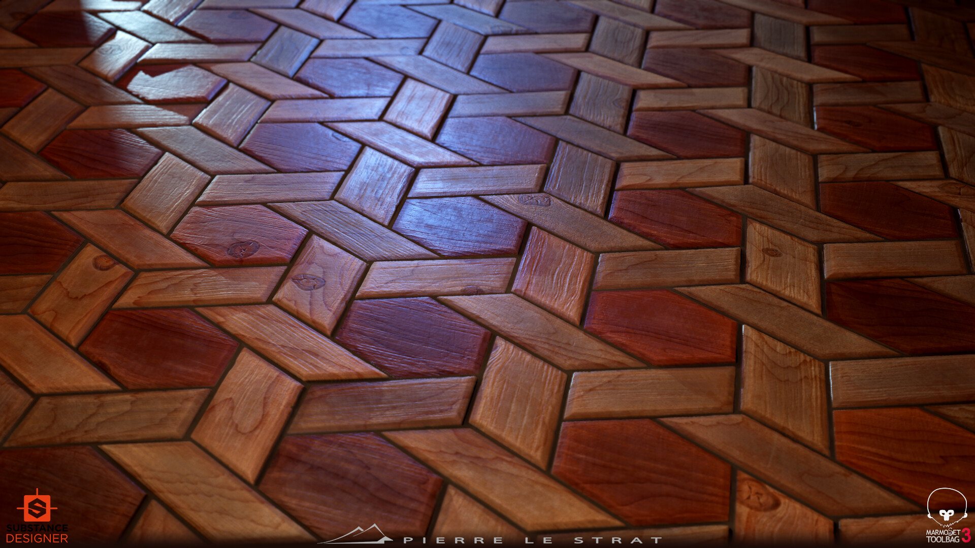 ArtStation - Wood Surface