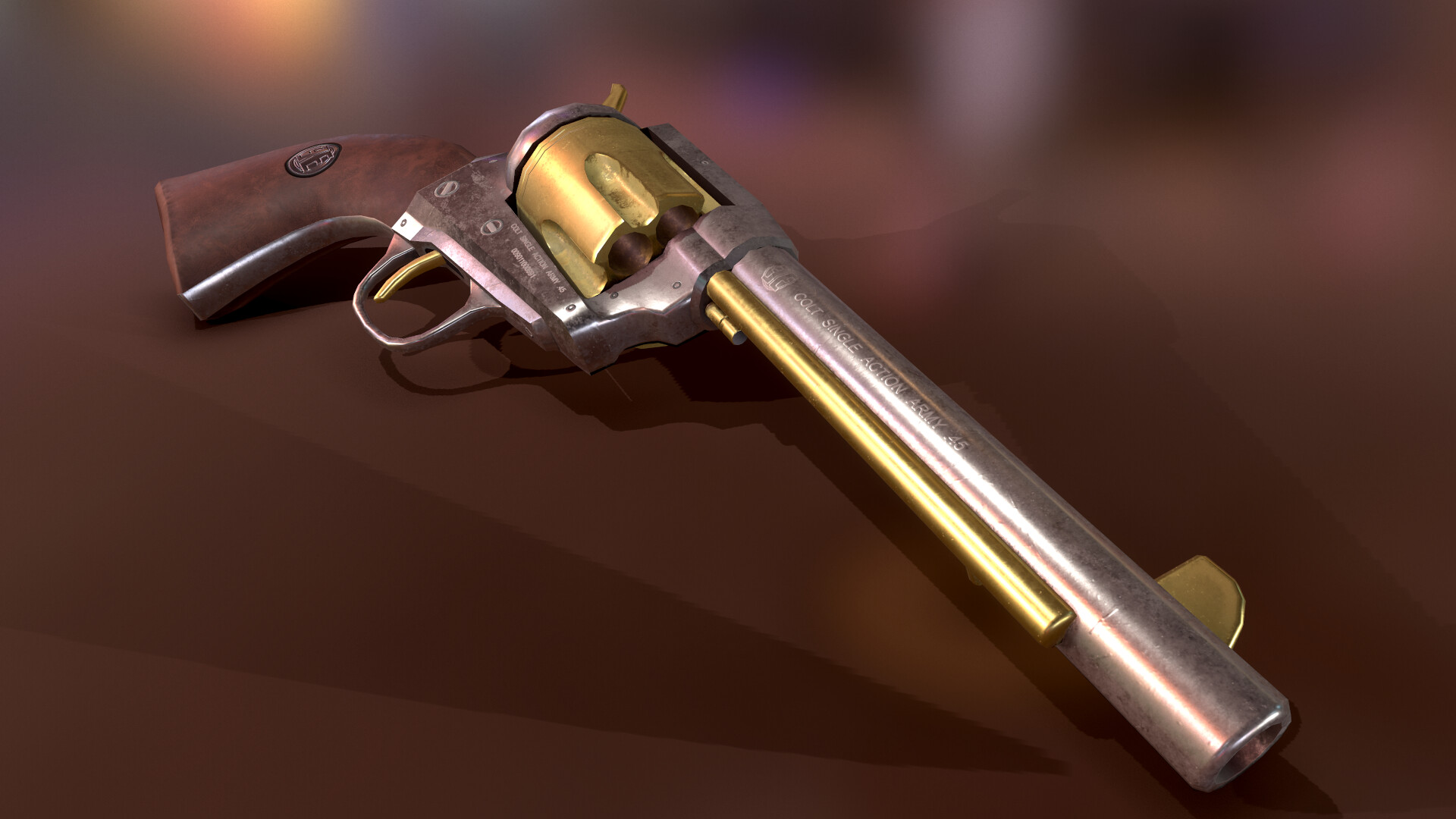 Emily Eror - Custom Colt 45 Peacemaker