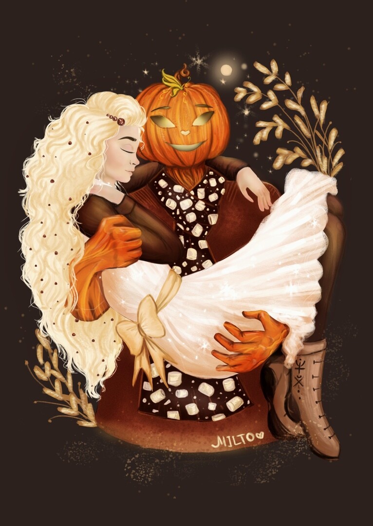 ArtStation - Pumpkin guy story