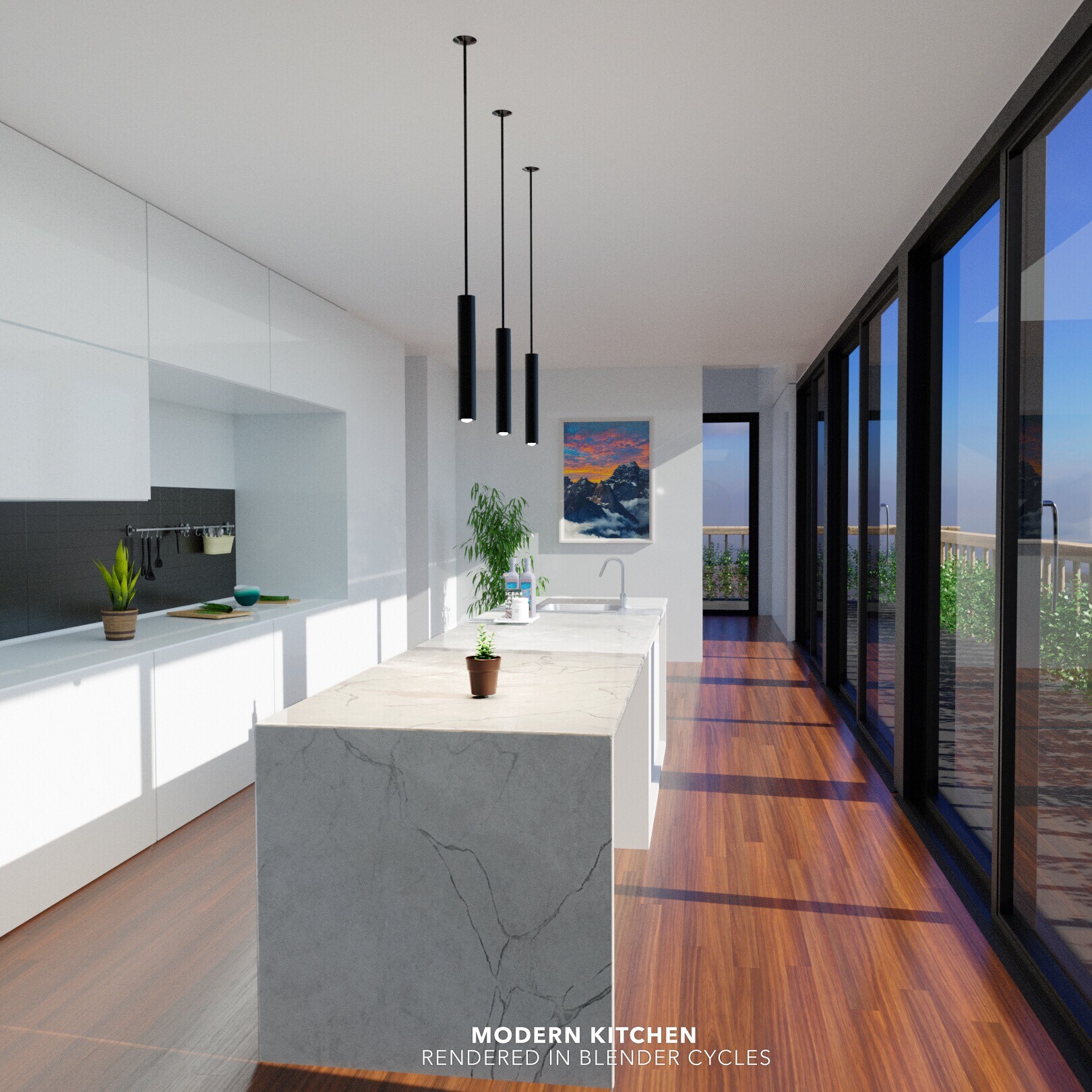 ArtStation - Modern Kitchen