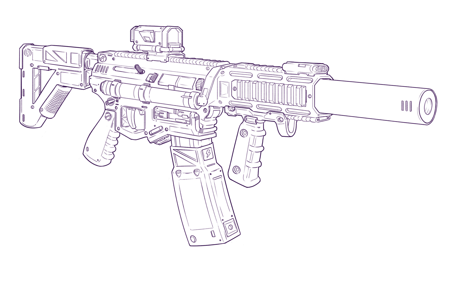 ar 15 coloring pages