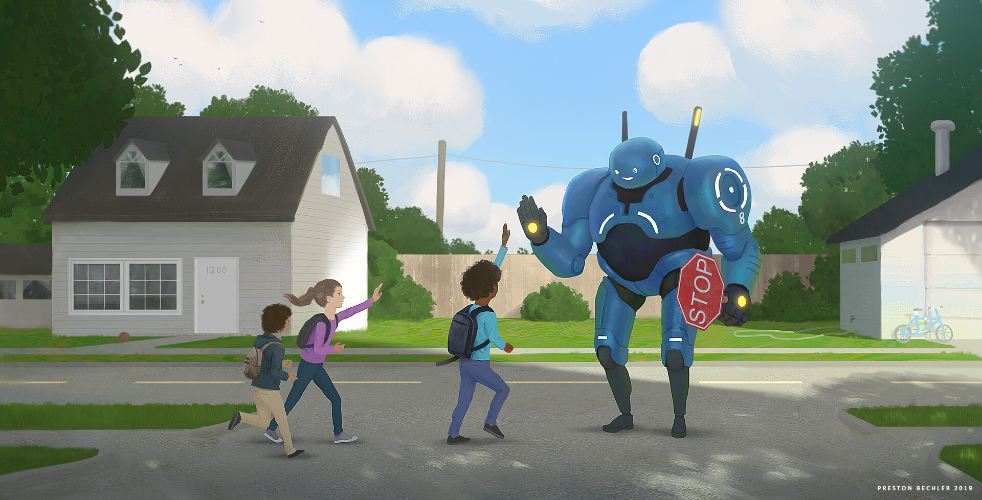 ArtStation - The Crossing Guard