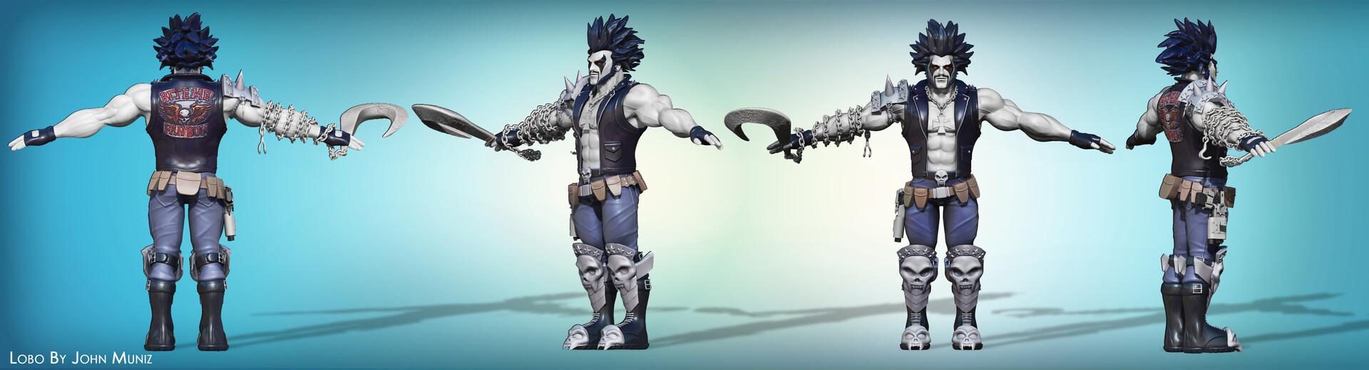 John Muniz - Lobo 3d Model