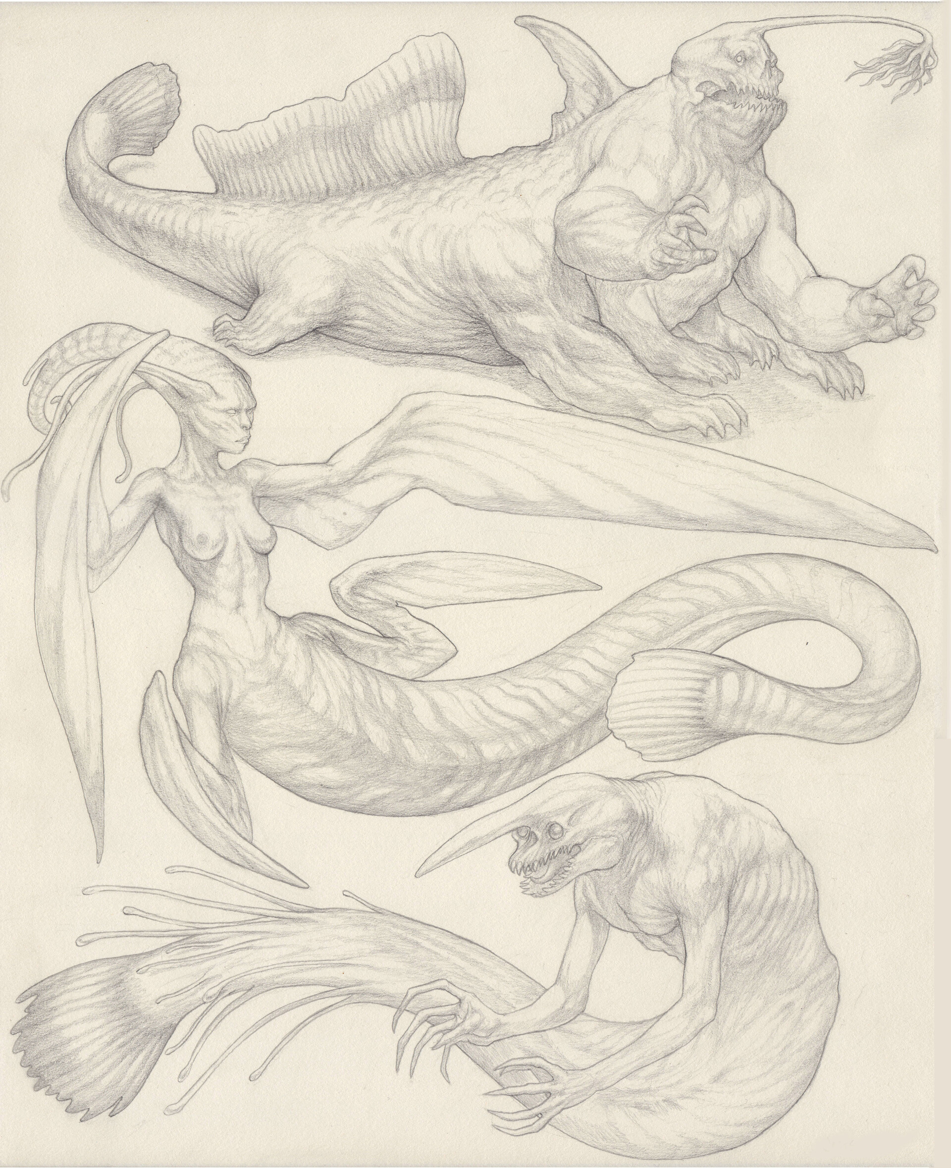 ArtStation - Mermaid Designs