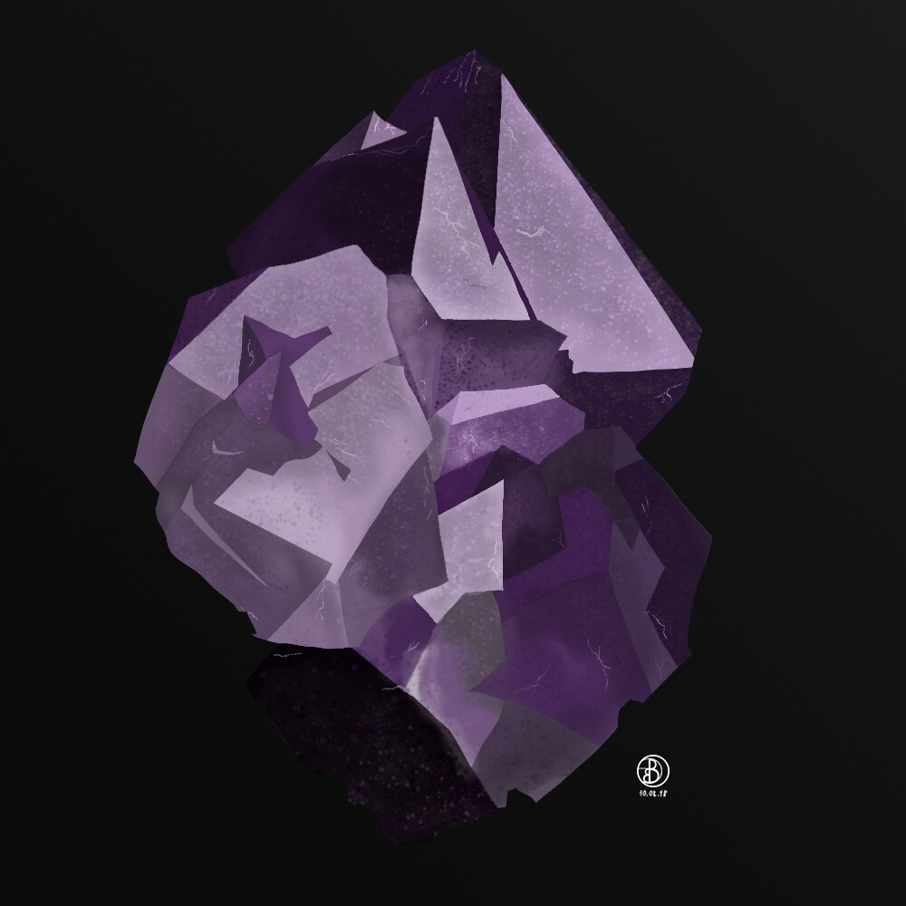 ArtStation - Crystal - Study