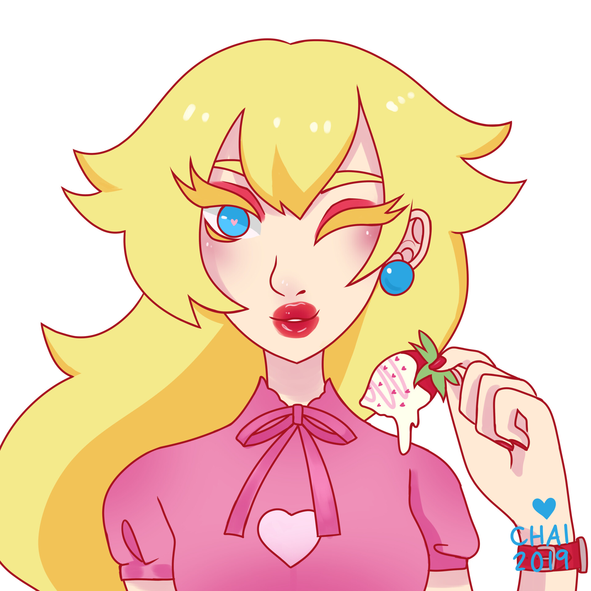 ArtStation - Valentines Peachy