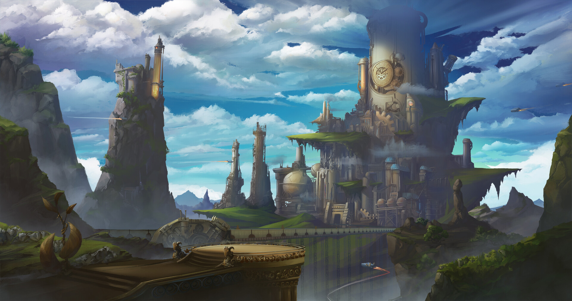 ArtStation - steam city