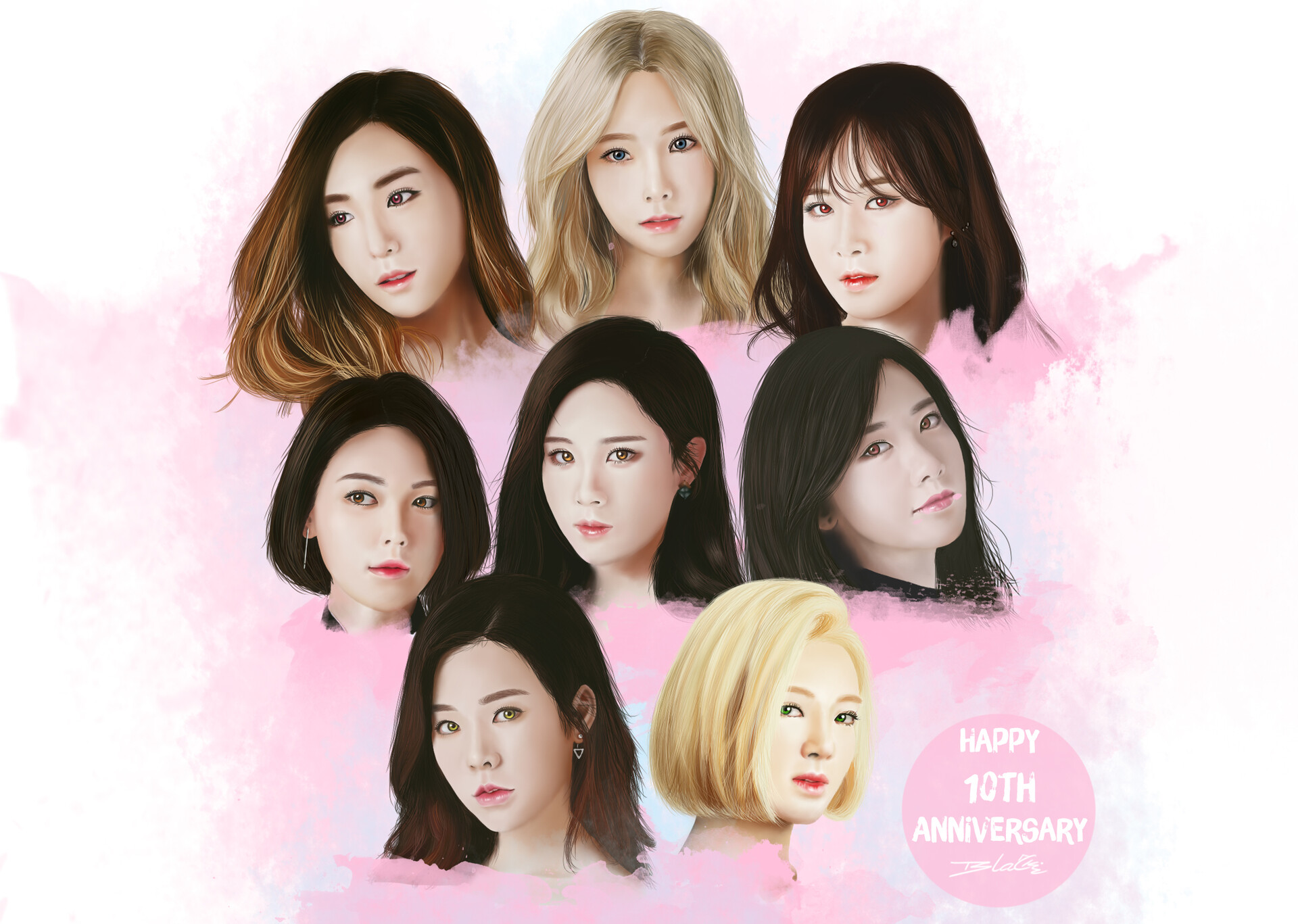 ArtStation - Girls' Generation fanart