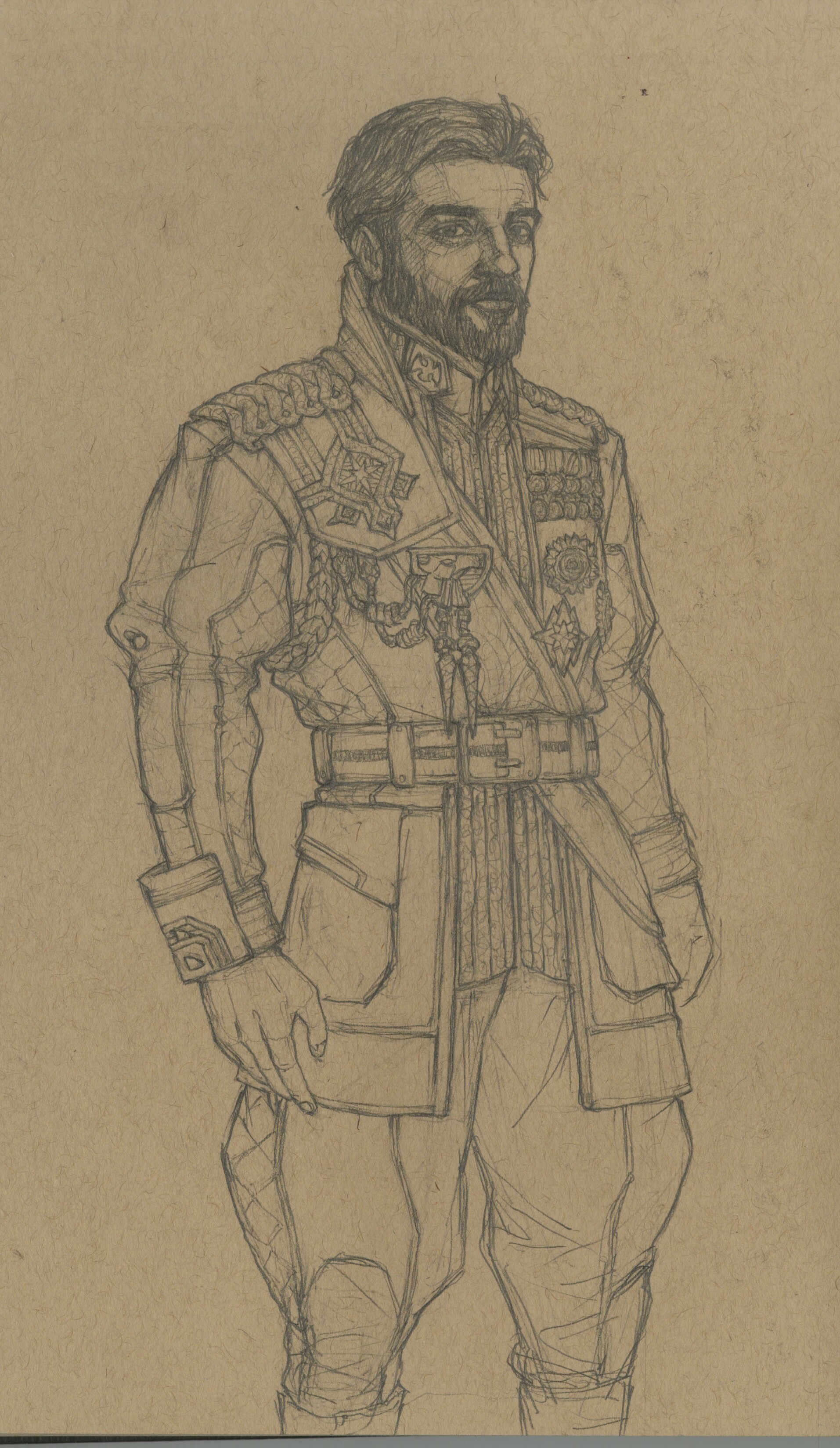 ArtStation - Project Dune - Leto and Jessica Atreides designs