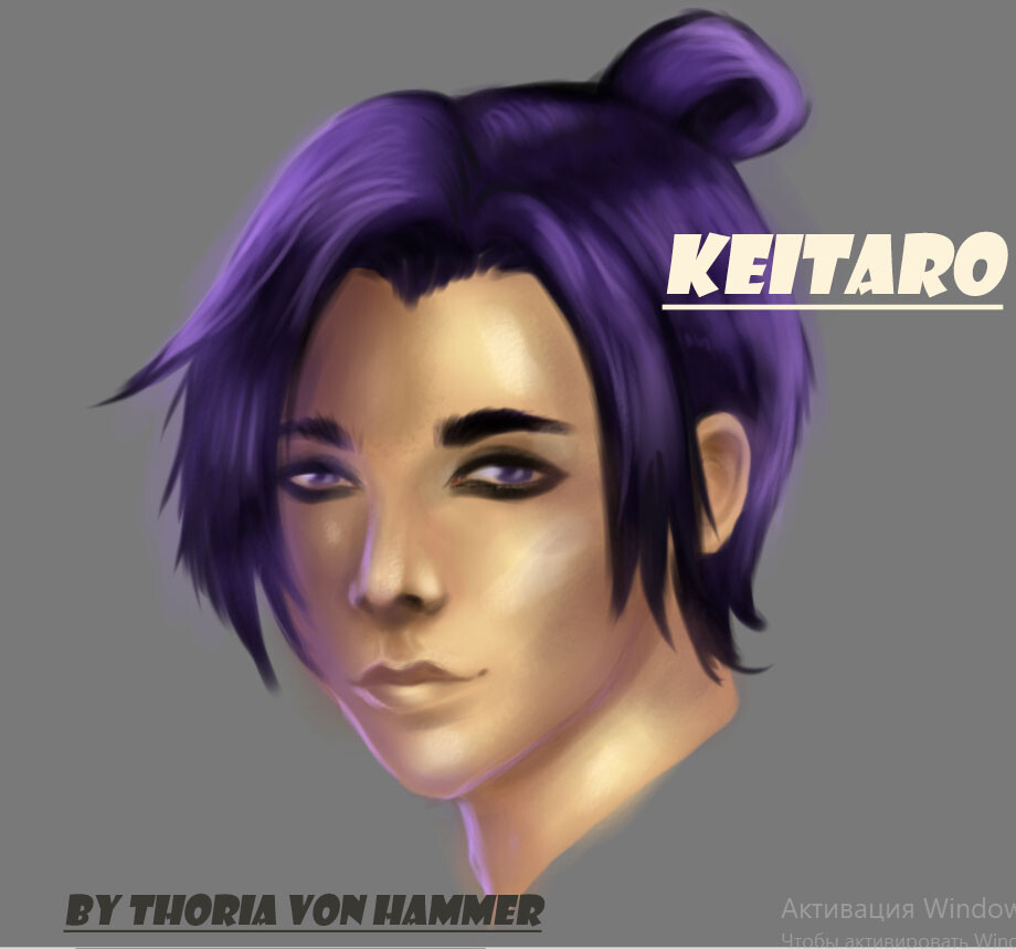 ArtStation - Concept face (My character Keitaro)