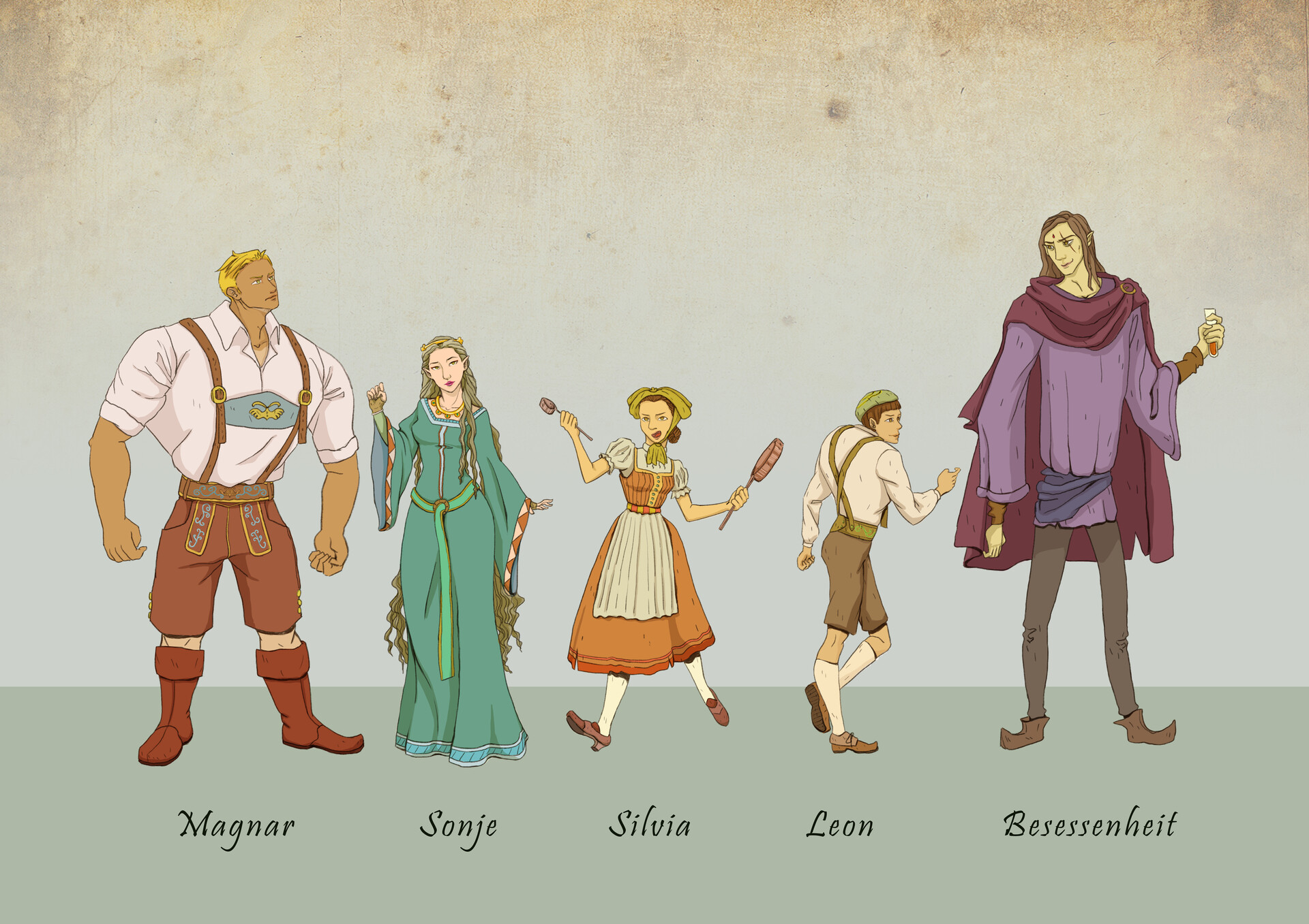 ArtStation - The Mystery of the Black Forest