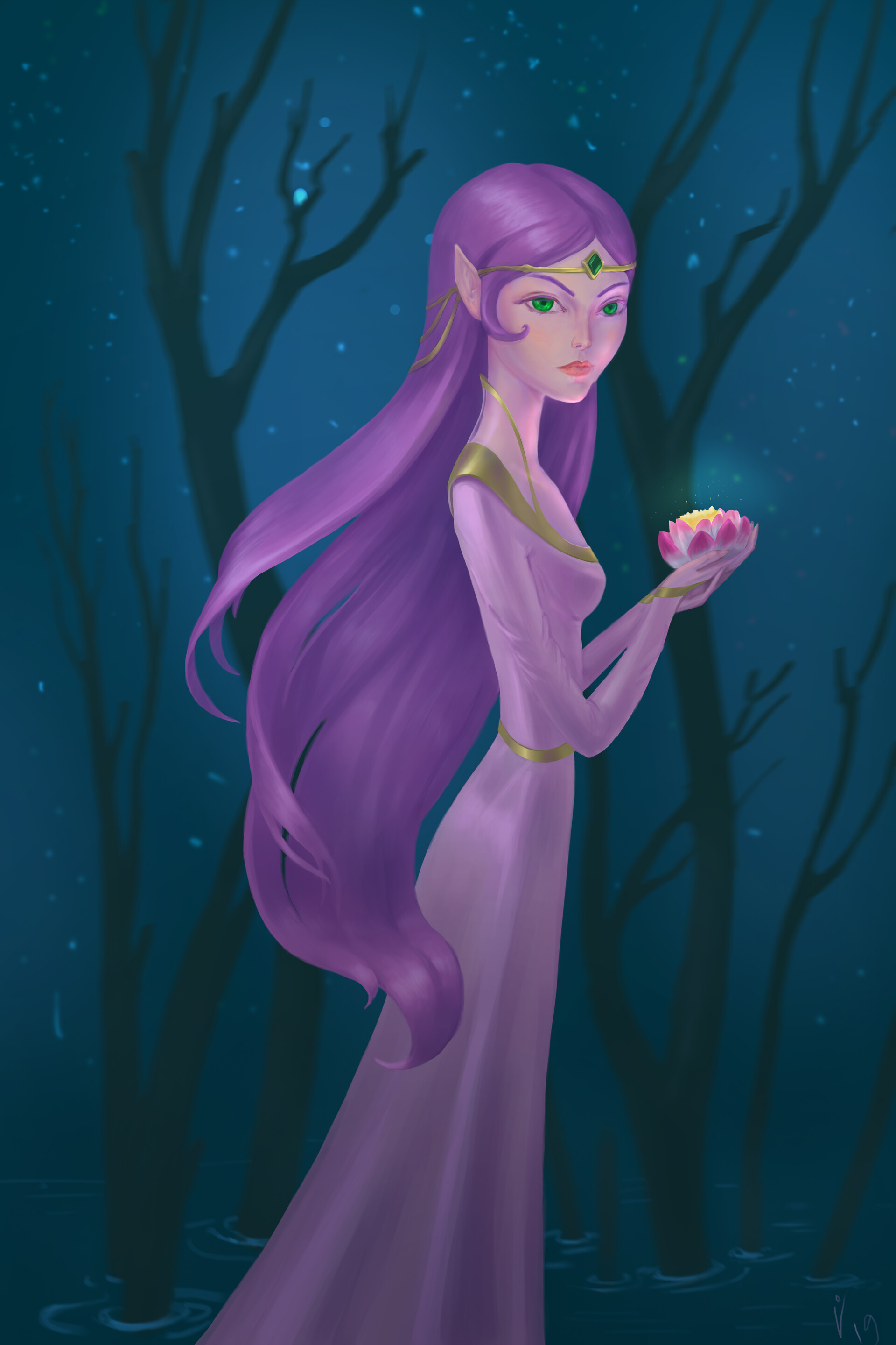 ArtStation - Magic night