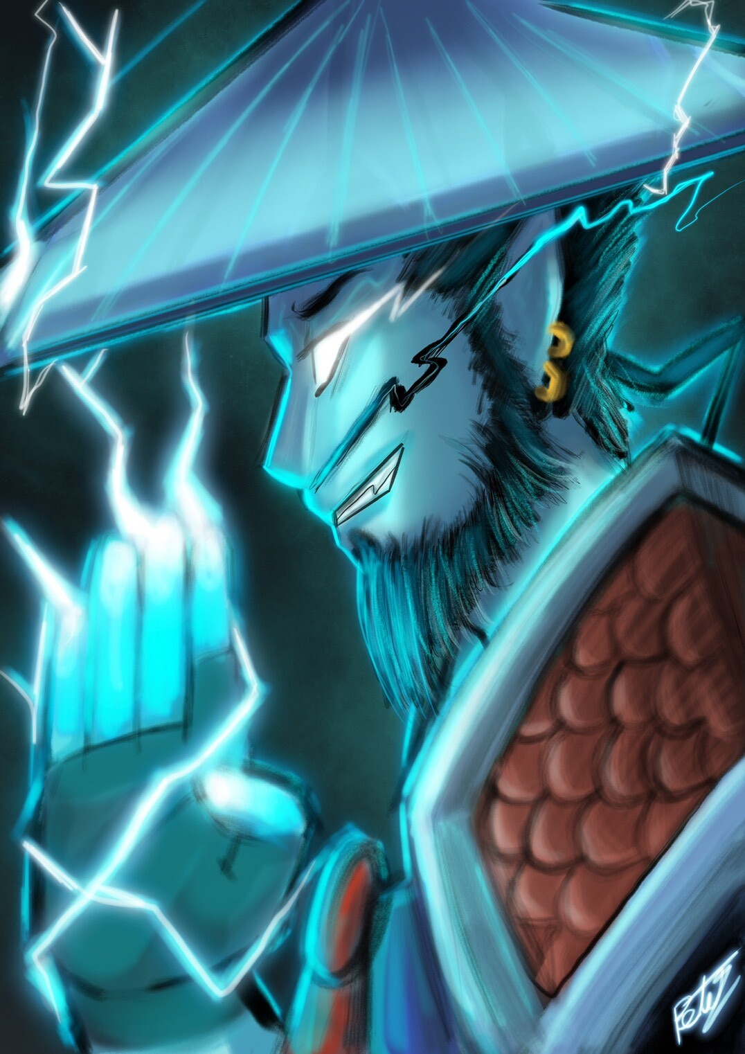 ArtStation - Storm Spirit FanartDota2