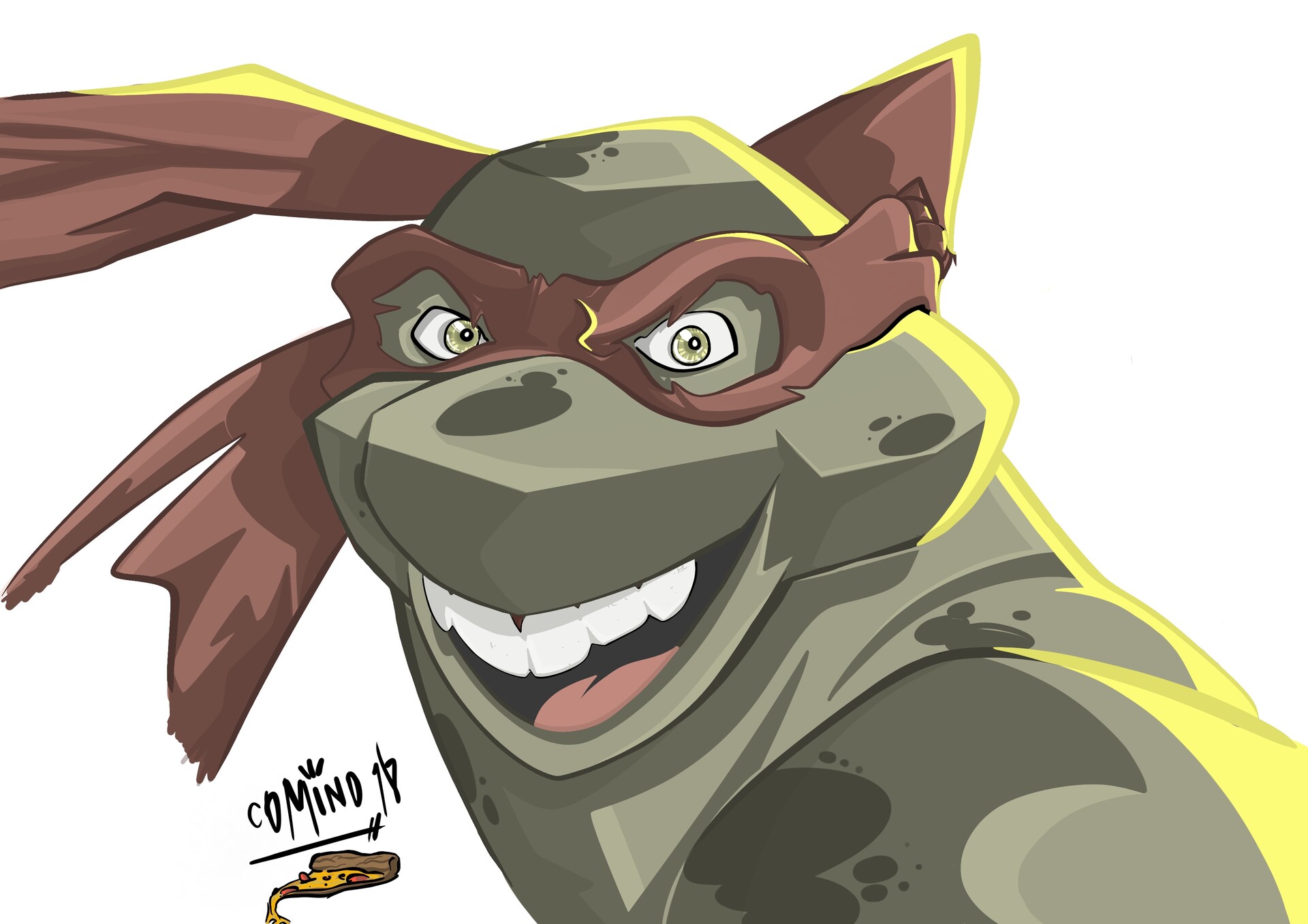 ArtStation - ninja turtle