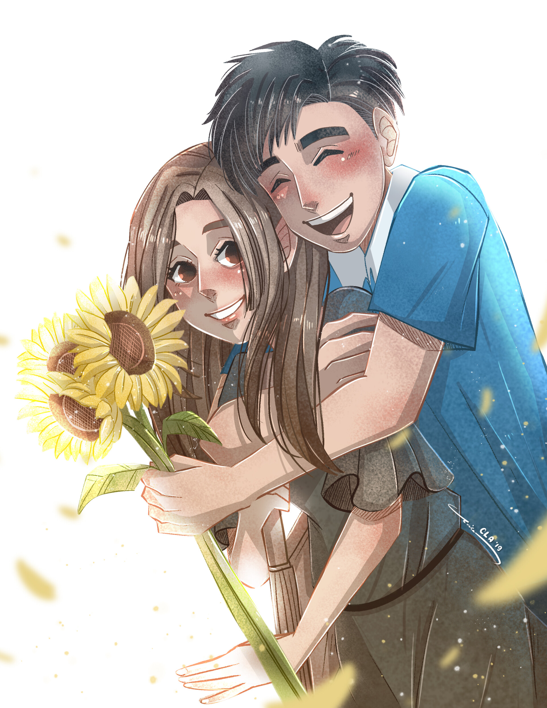 Clarita Joy Cailan - Sunflower Hug