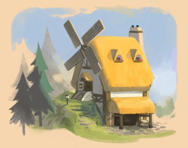 ArtStation - Windmill