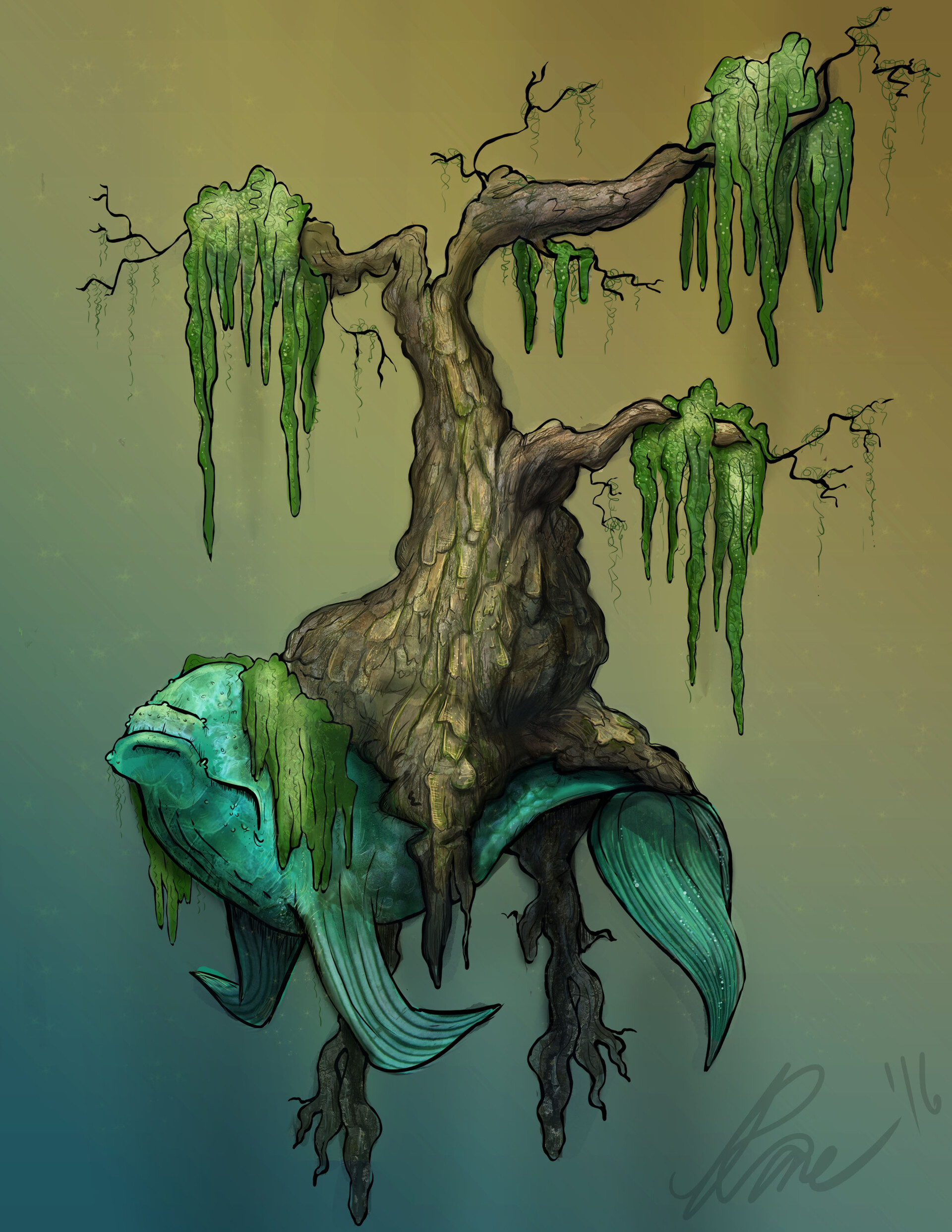 ArtStation - Tree Whale