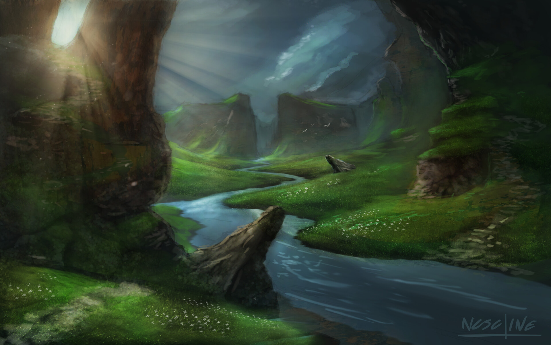 ArtStation - Landscape Exercise