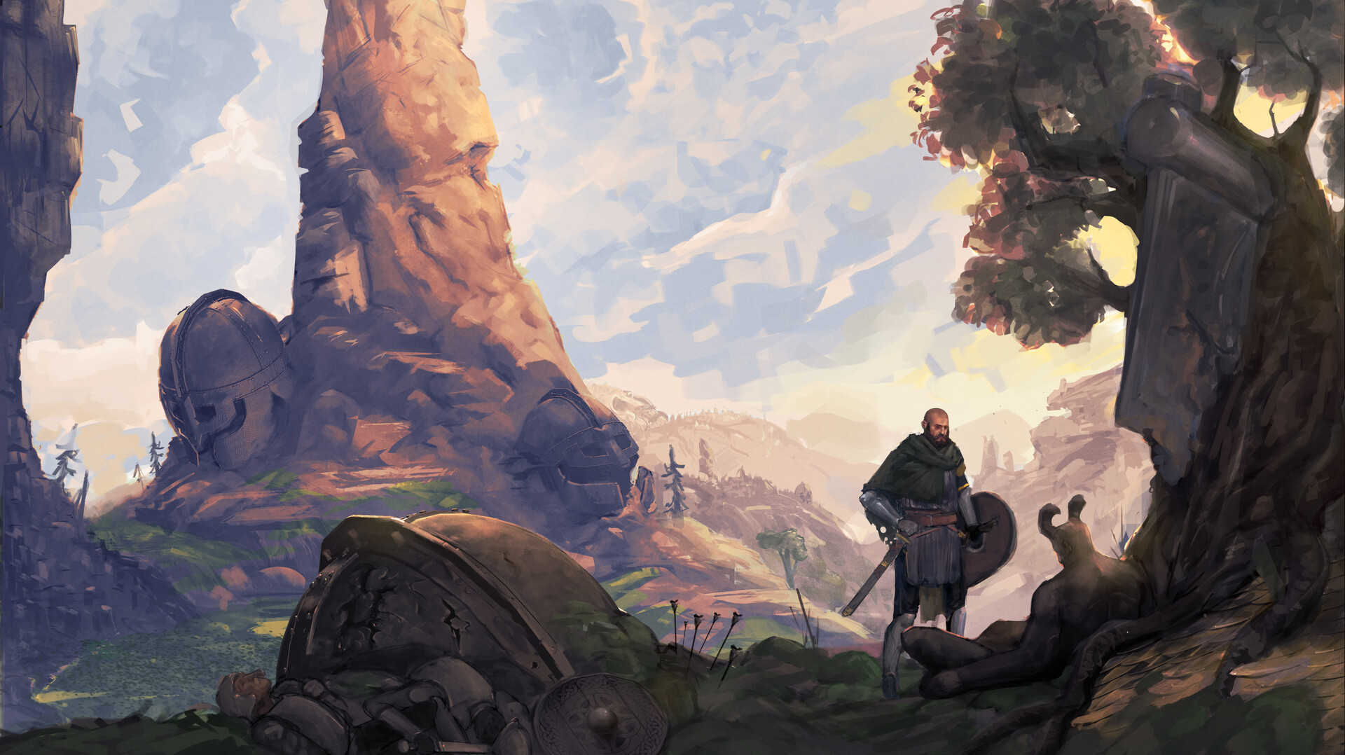 ArtStation - Giant's Rest